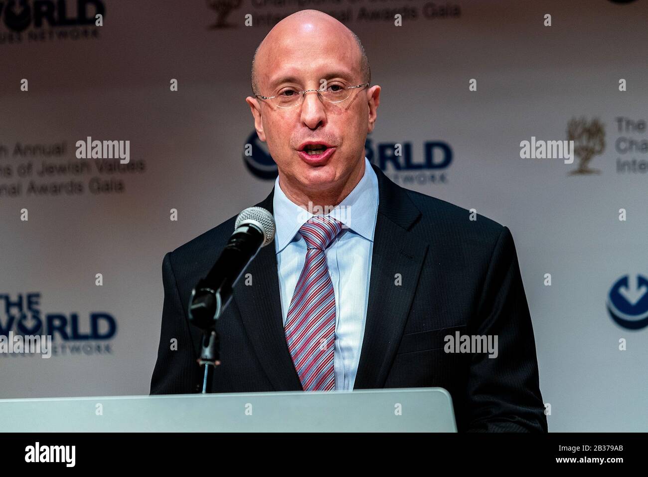 New York, NY, USA. 3rd Mar, 2020. Elisha Wiesel at the Eighth Annual ...