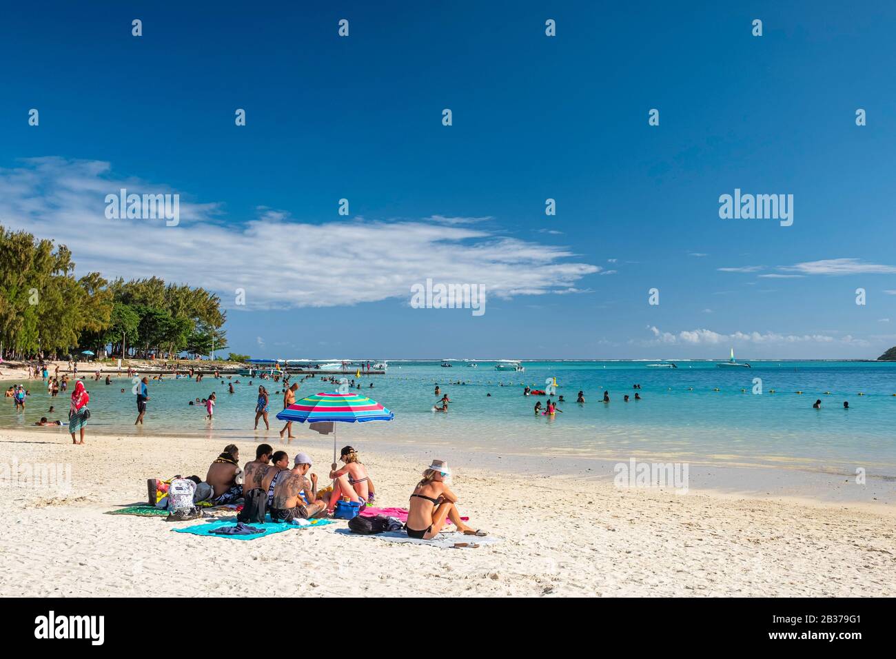 Mauritius, Grand Port district, Blue Bay Stock Photo - Alamy