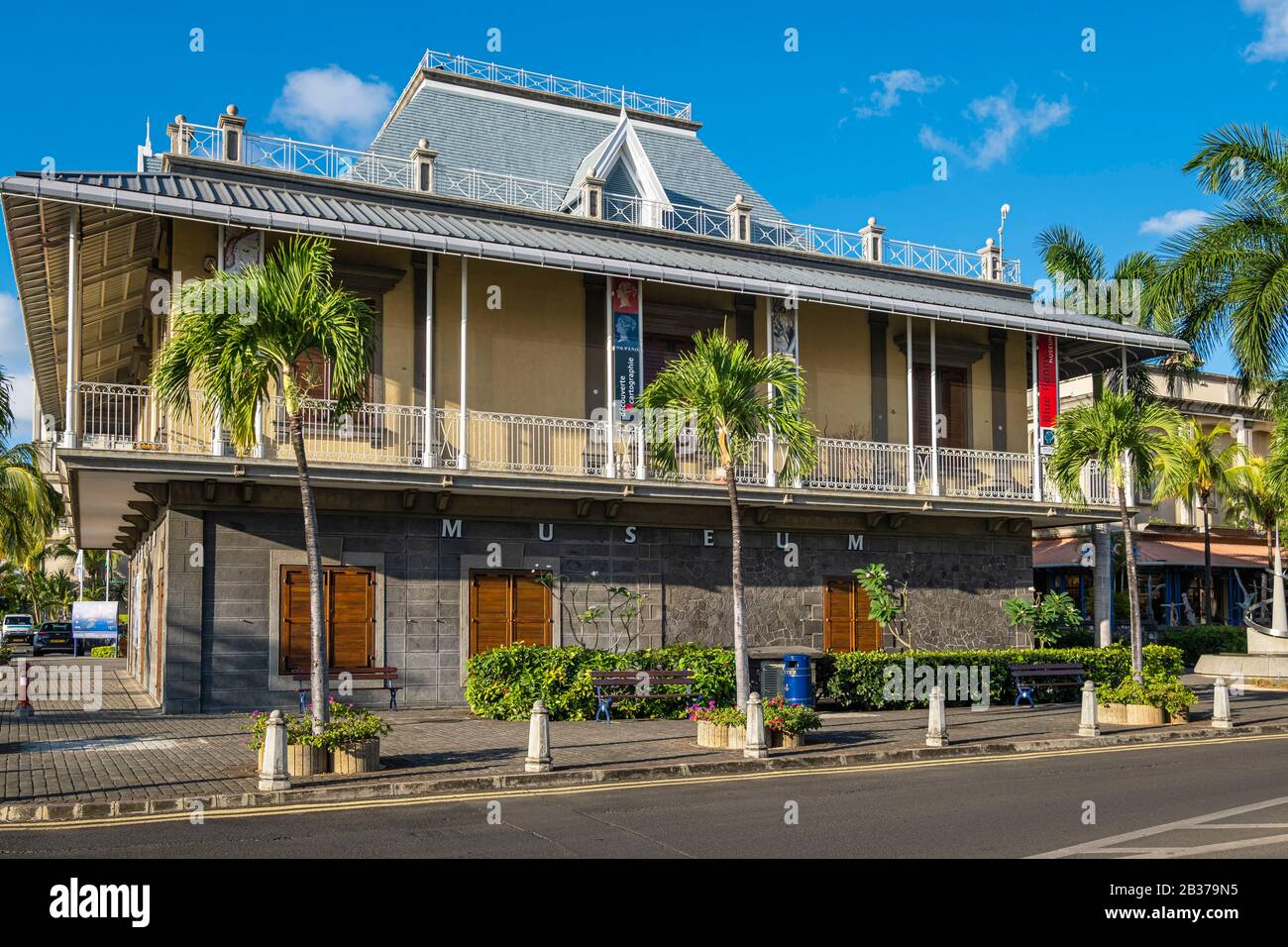 Mauritius, Port-Louis district, Port-Louis, Caudan Waterfront, Blue ...