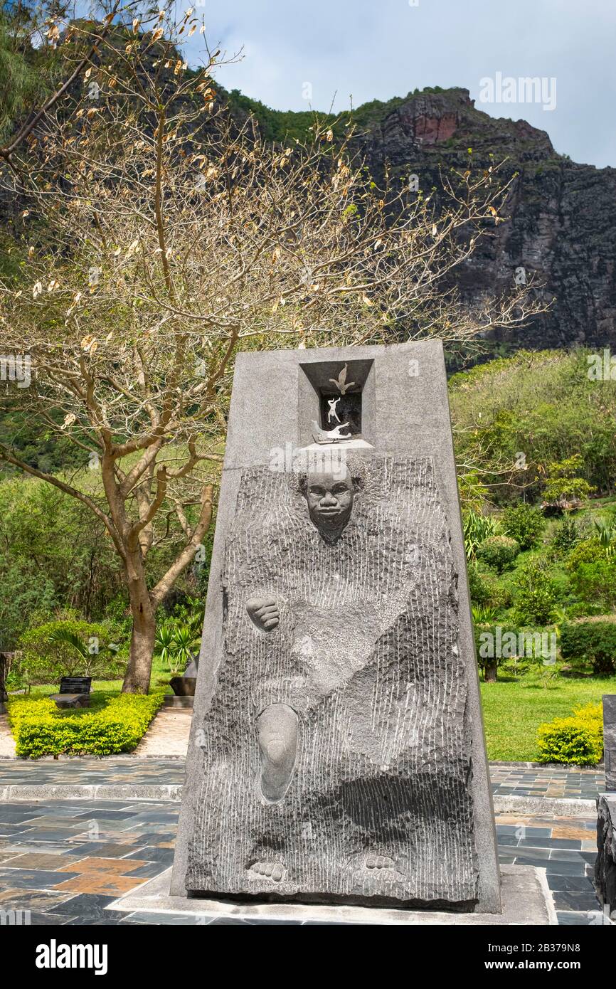 Mauritius, Riviere Noire district, international monument of the Slave ...