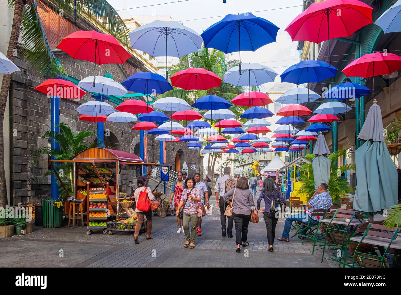 Mauritius, Port-Louis district, Port-Louis, Caudan Waterfront, one of ...