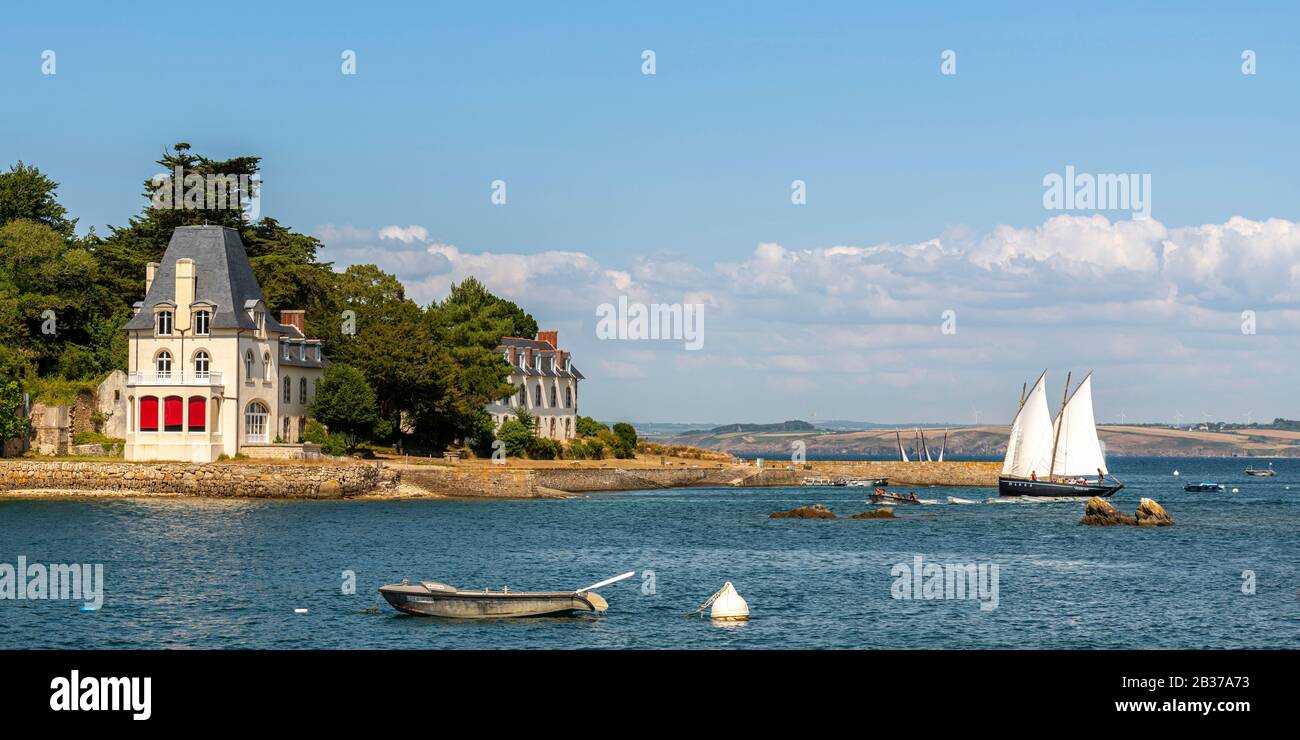 Treboul douarnenez finistere brittany france hi-res stock photography ...