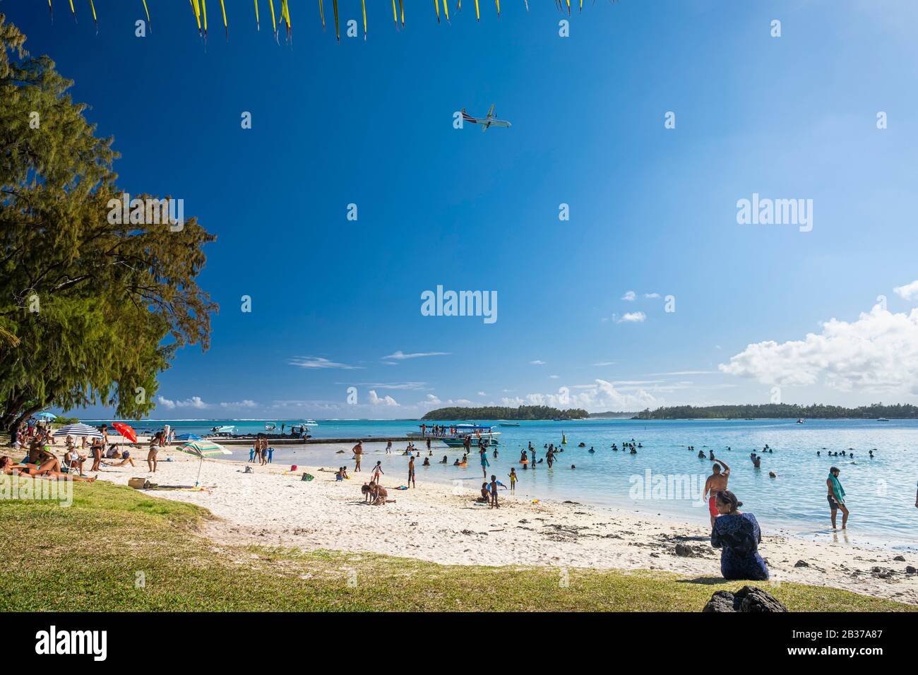 Mauritius, Grand Port district, Blue Bay Stock Photo - Alamy