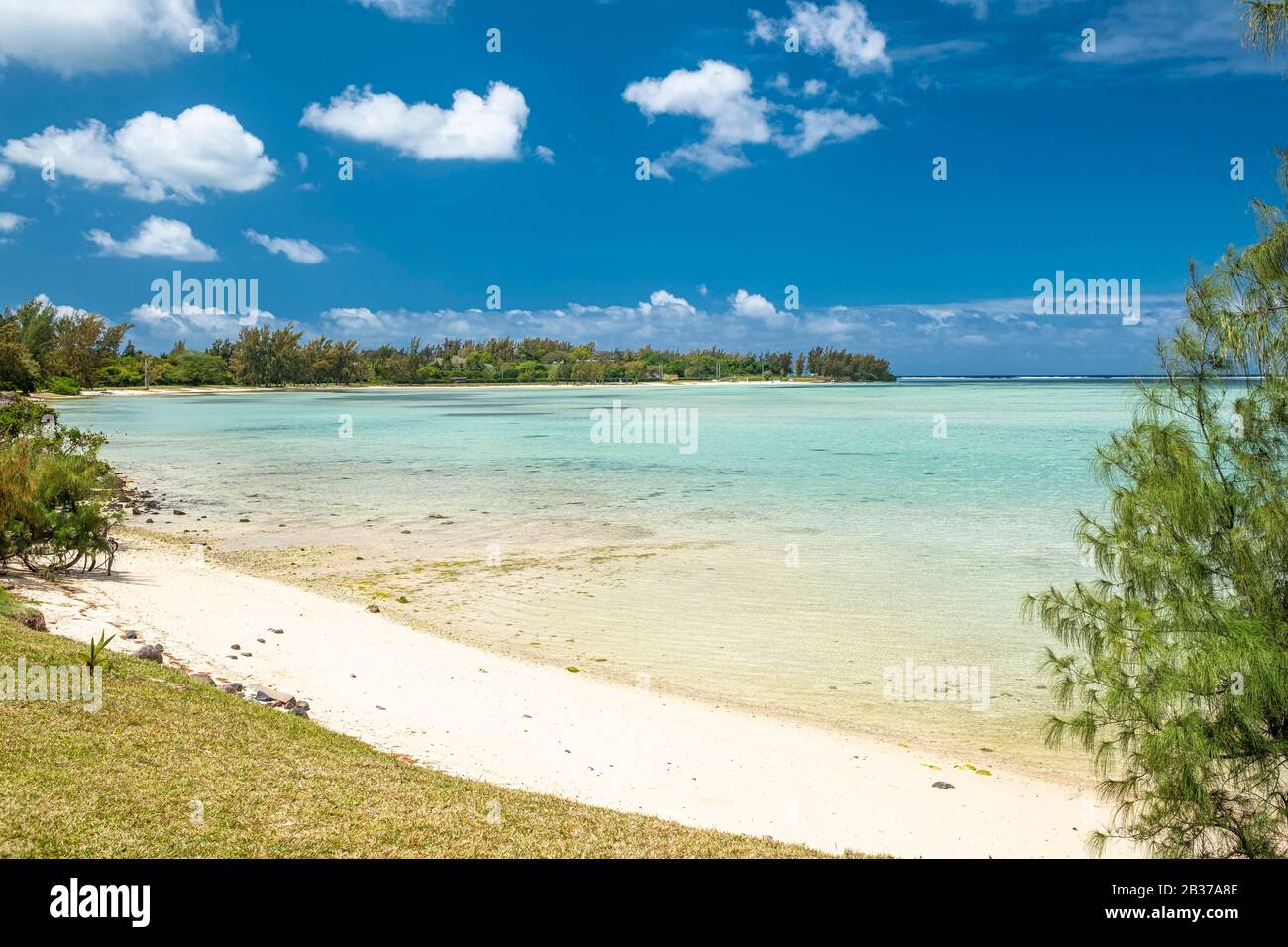 Mauritius, Riviere Noire district, Prairie beach Stock Photo - Alamy