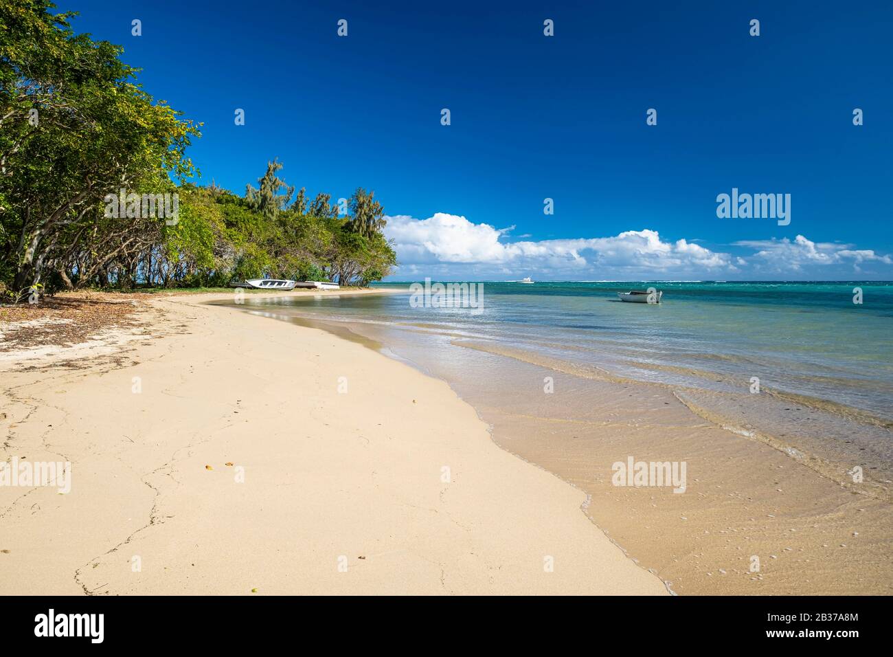 Mauritius, Savanne district, Bel Ombre beach Stock Photo - Alamy