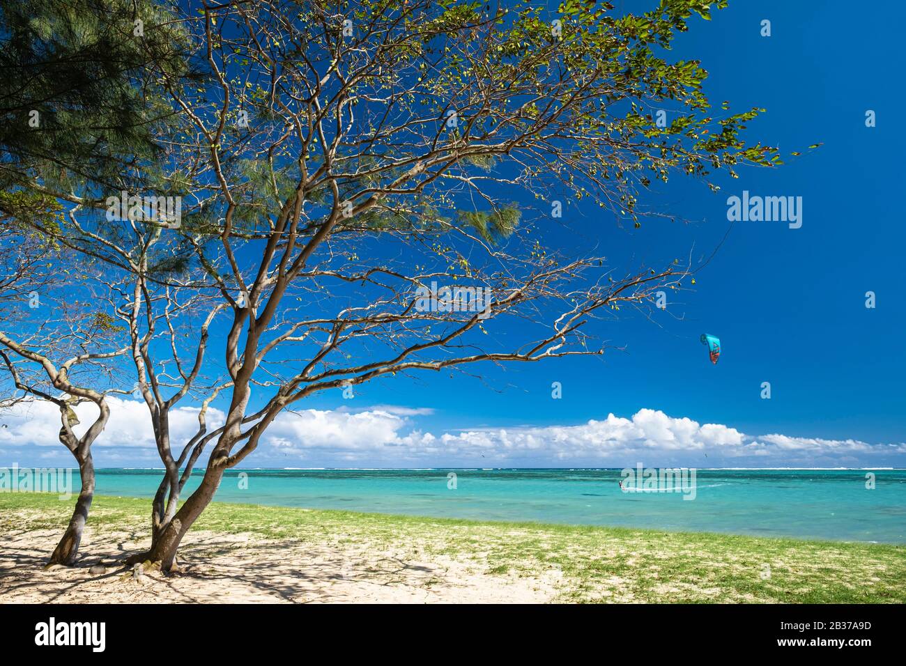 Mauritius, Savanne district, Bel Ombre beach Stock Photo - Alamy