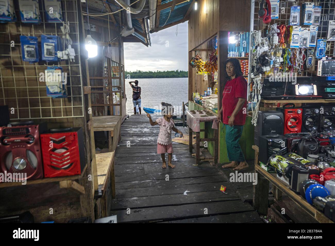Indonesia, Papua, Asmat district, Agats, market Stock Photo - Alamy