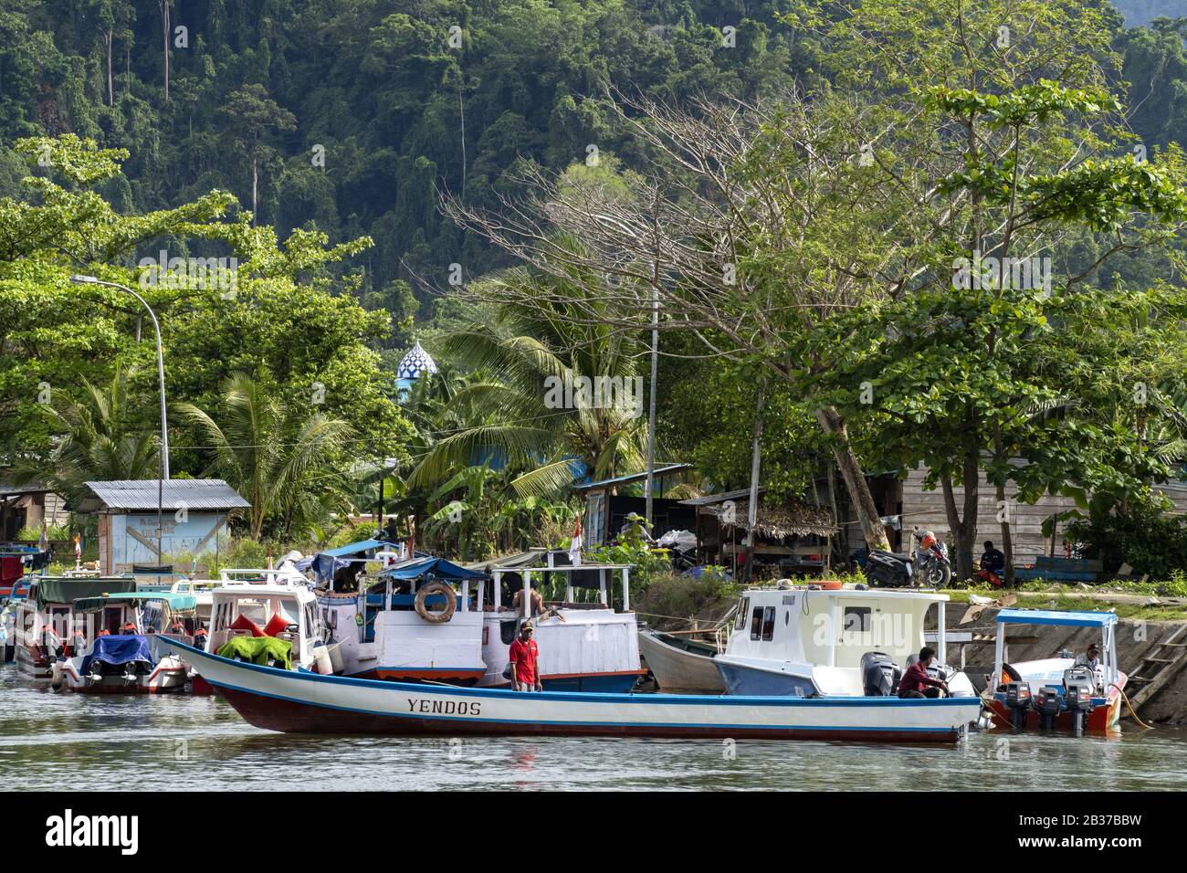 Indonesia, Papua, Raja Ampat, Waisai Stock Photo - Alamy