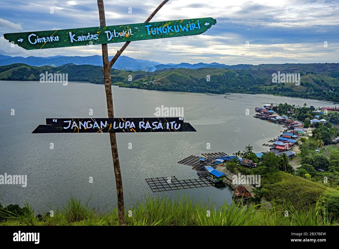 Indonesia, Papua, Sentani Lake Stock Photo - Alamy