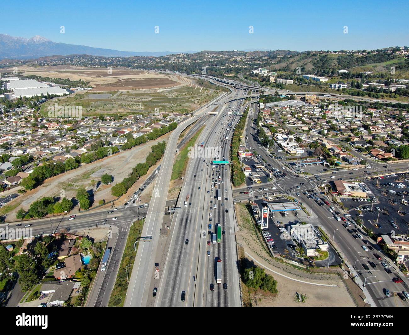 Diamond interchange hi-res stock photography and images - Alamy