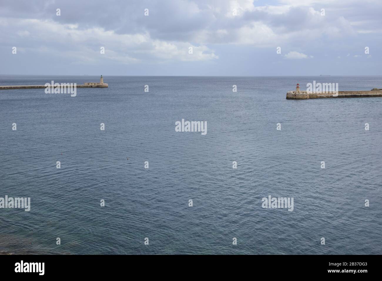 The Grand Harbour in Malta Stock Photo - Alamy