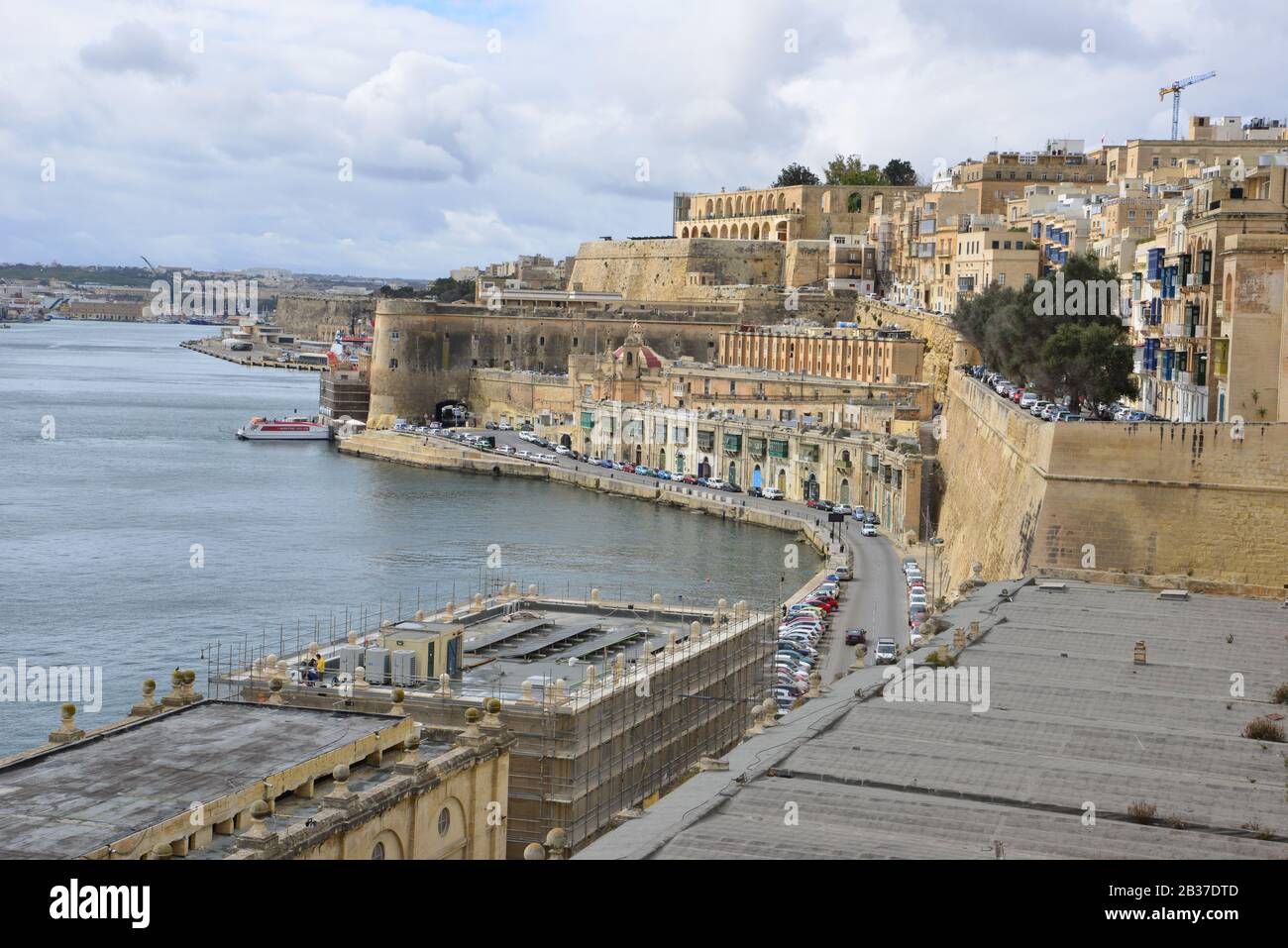 The Grand Harbour in Malta Stock Photo - Alamy