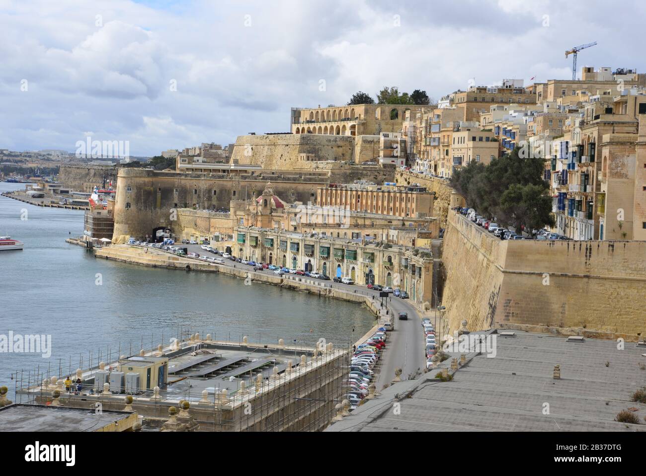 The Grand Harbour in Malta Stock Photo - Alamy