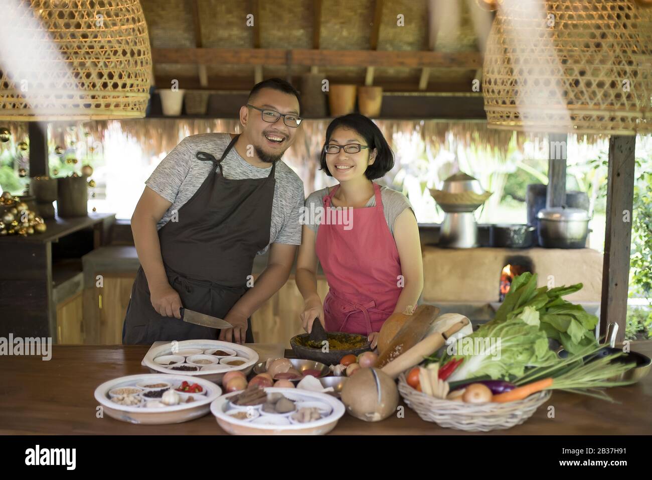 Bali kitchen hi-res stock photography and images - Alamy