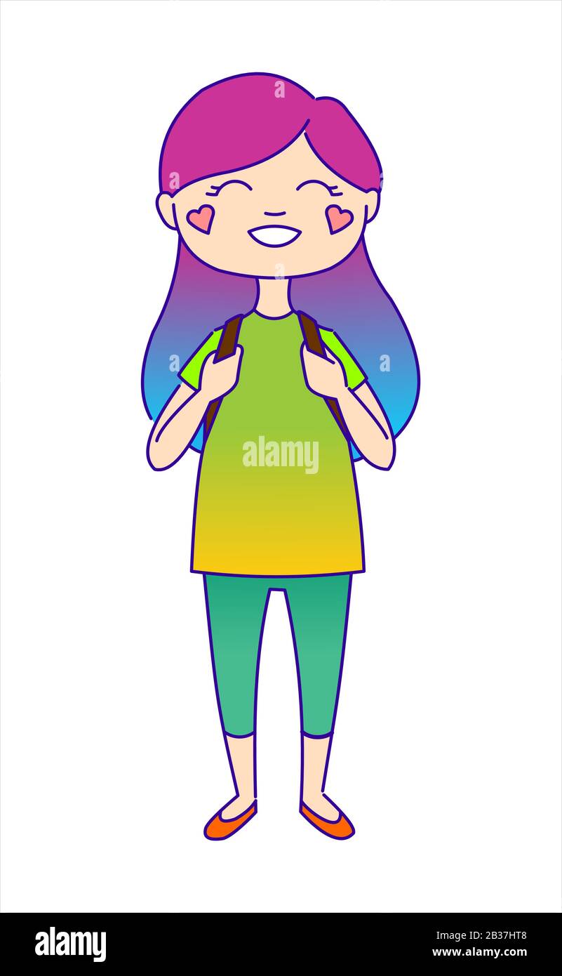 Child rosy cheeks Stock Vector Images - Alamy