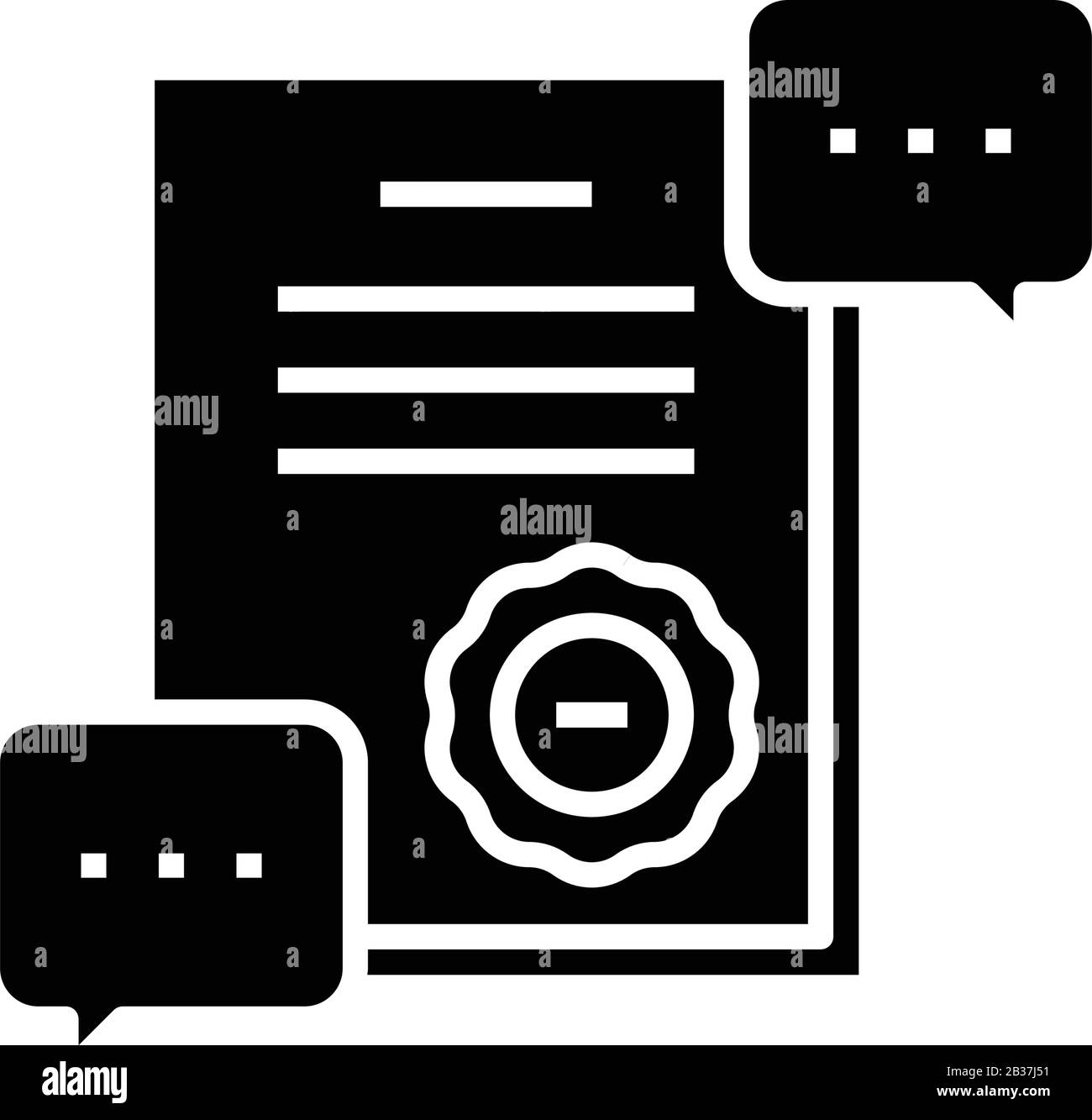 Black official document hi-res stock photography and images - Alamy