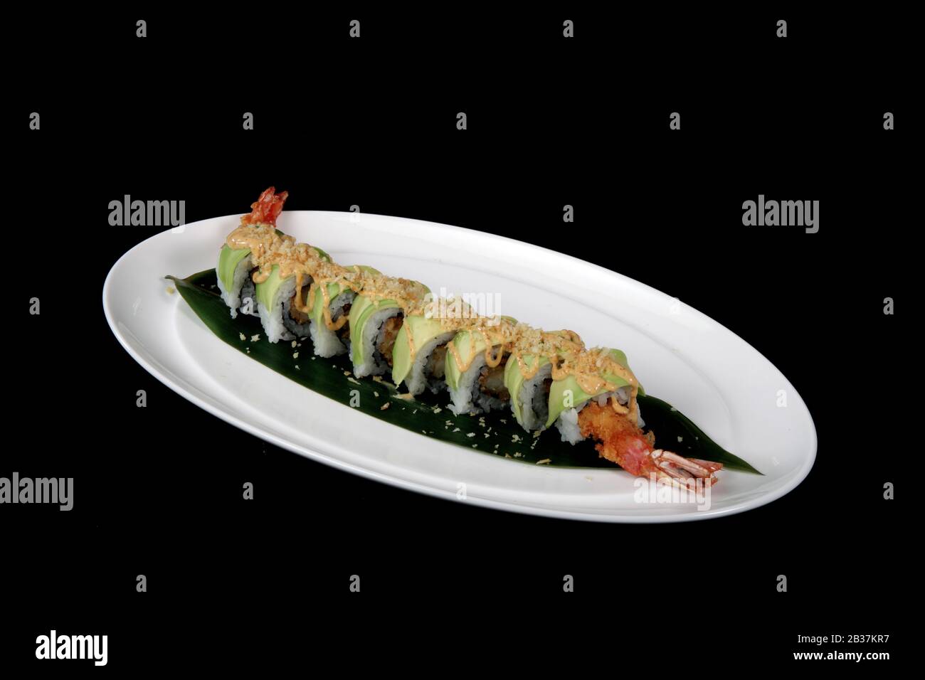 dish of Japanese cuisine meat, rice, fish and vegetables Stock Photo ...