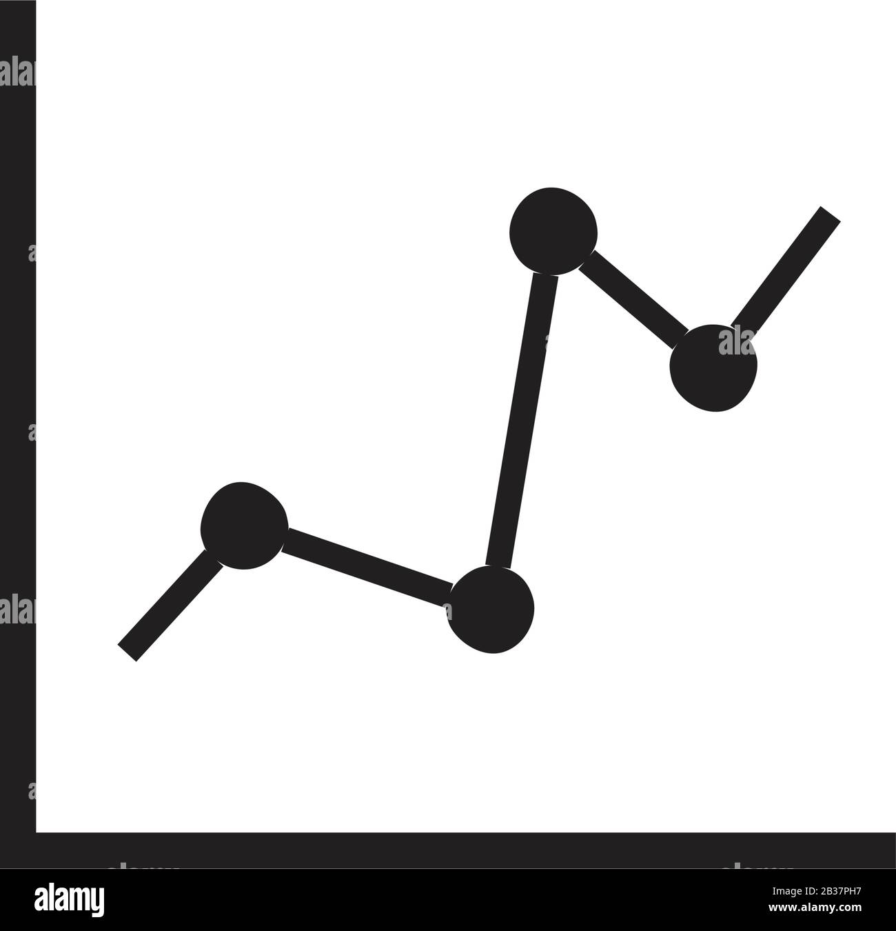 Graphic icon template black color editable. Graphic icon symbol Flat ...