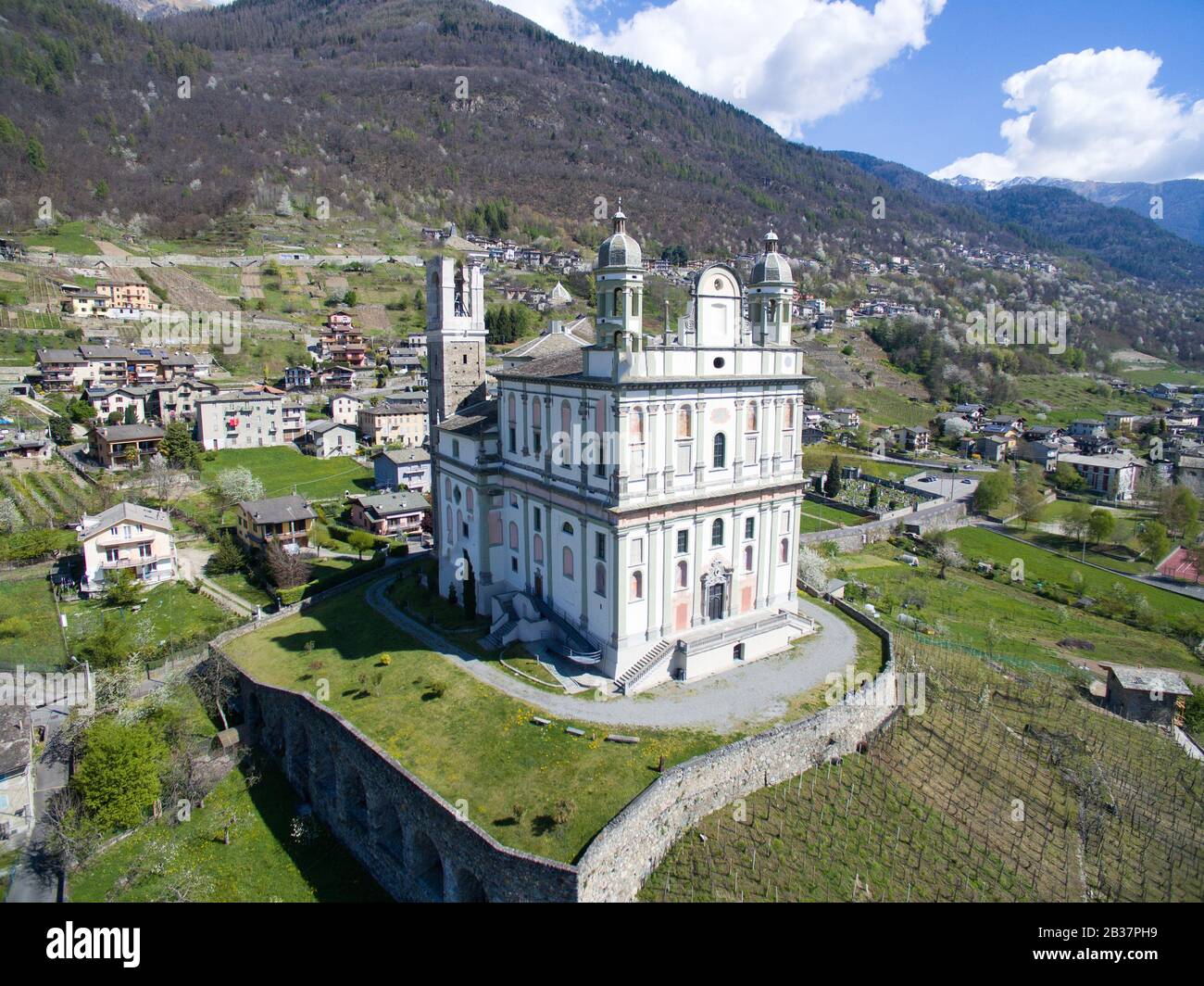 Tresivio - Valtellina (IT) - Sanctuary of the Santa Casa Lauretana ...