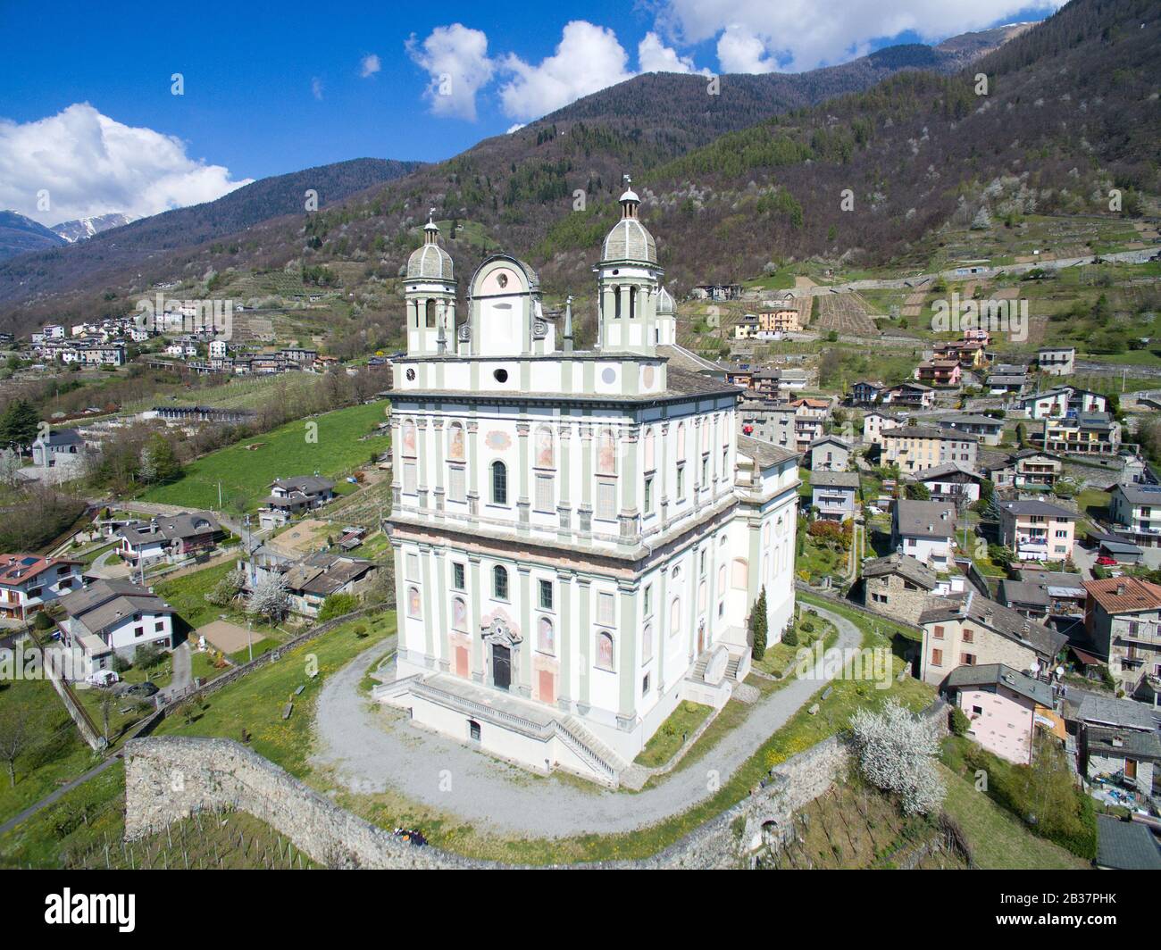 Tresivio - Valtellina (IT) - Sanctuary of the Santa Casa Lauretana ...