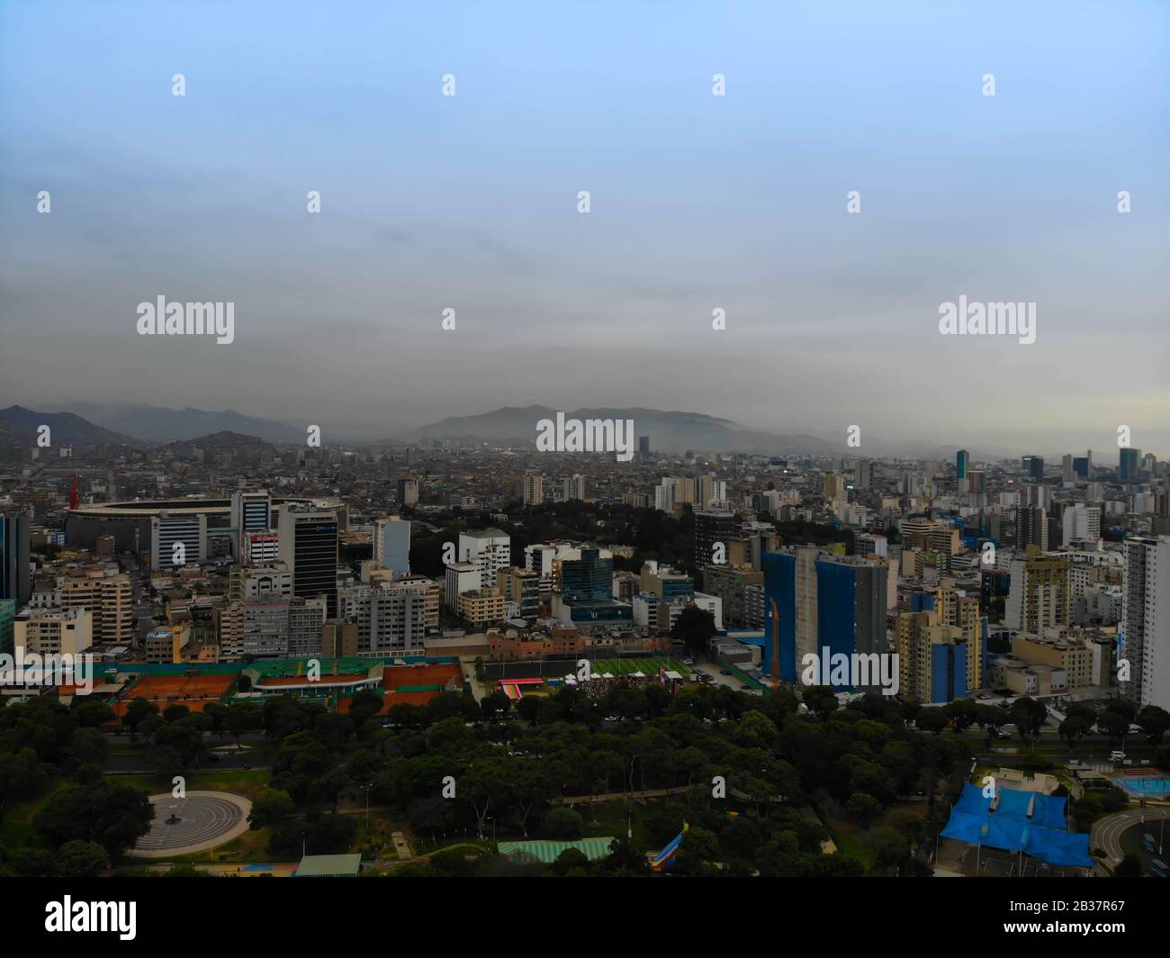 Jesus maria district of the Peruvian captial Lima, photo taken with ...