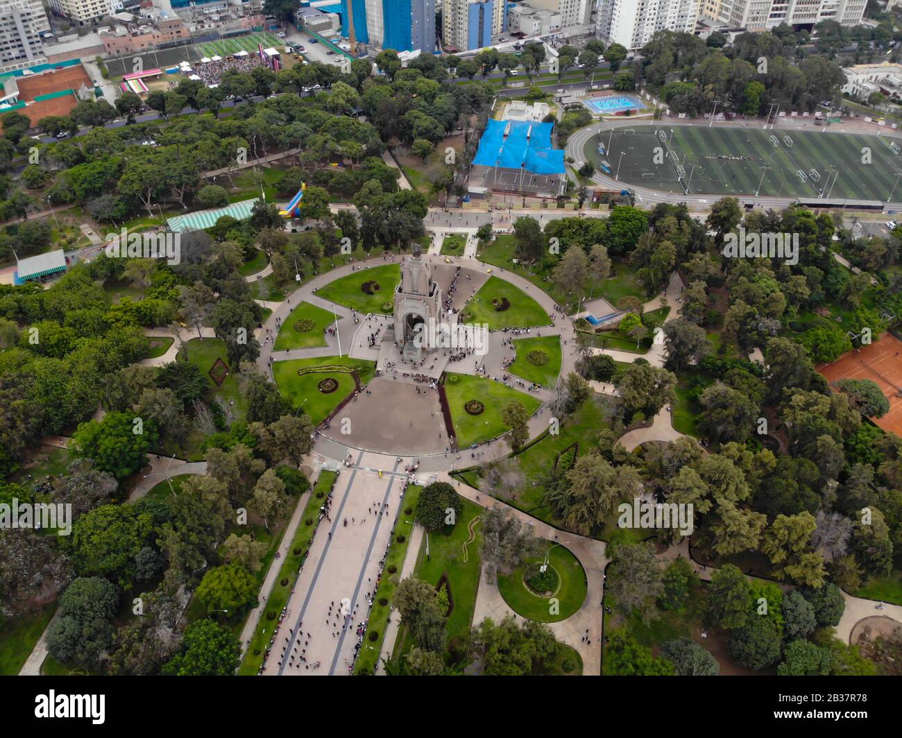 Jesus maria district of the Peruvian captial Lima, photo taken with ...