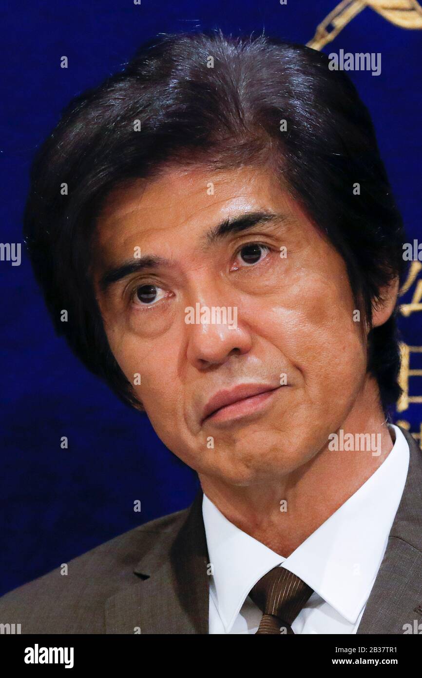 March 4, 2020, Tokyo, Japan: Japanese actor Koichi Sato attends a Q&A ...