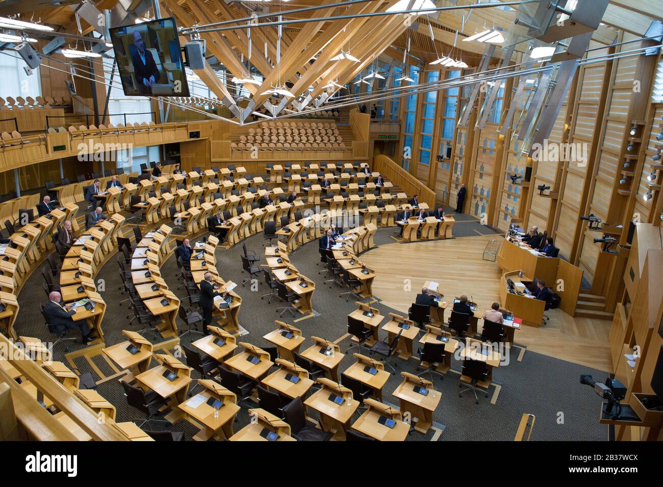 Debating chamber overview hi-res stock photography and images - Alamy
