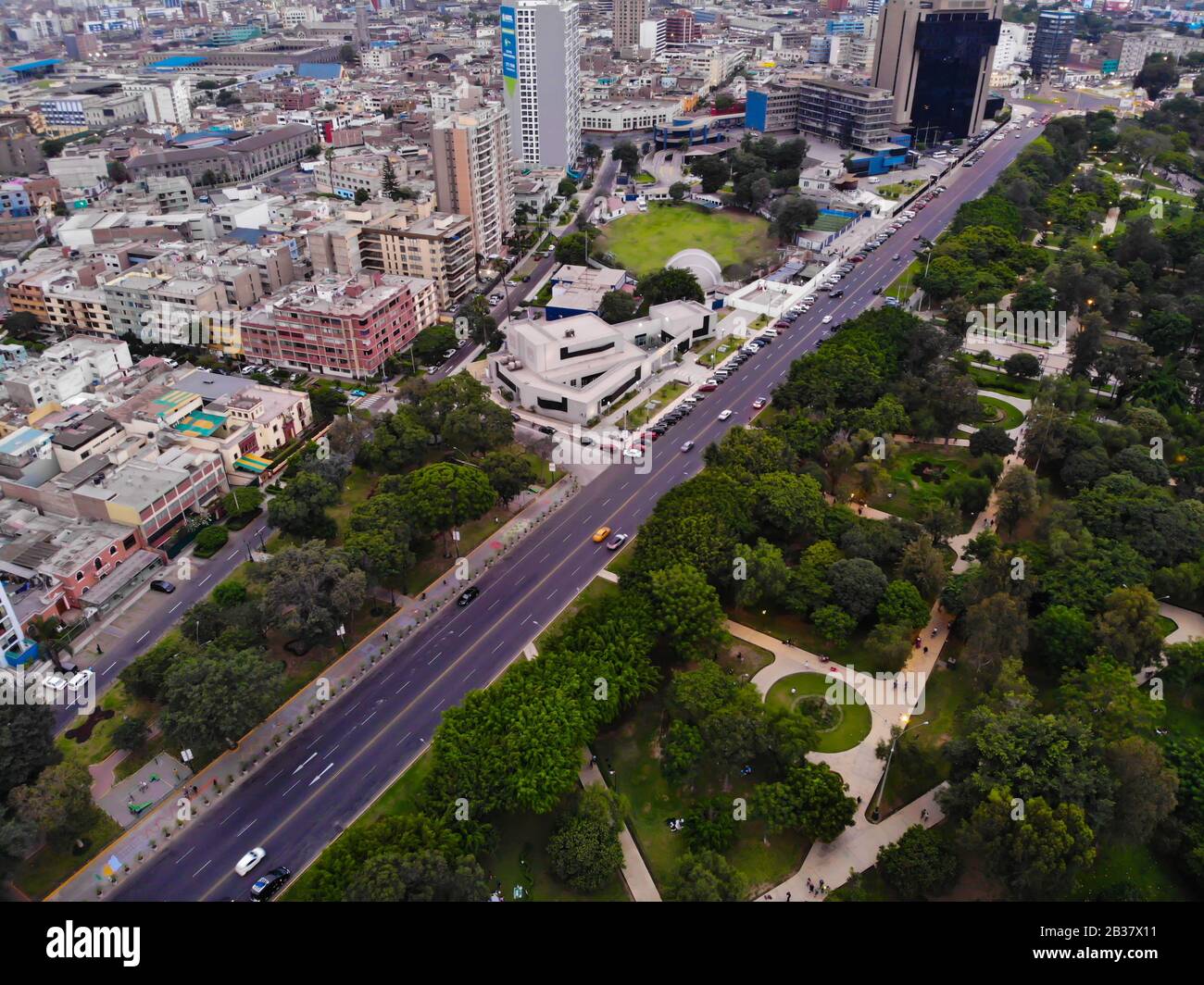 Jesus maria district of the Peruvian captial Lima, photo taken with ...