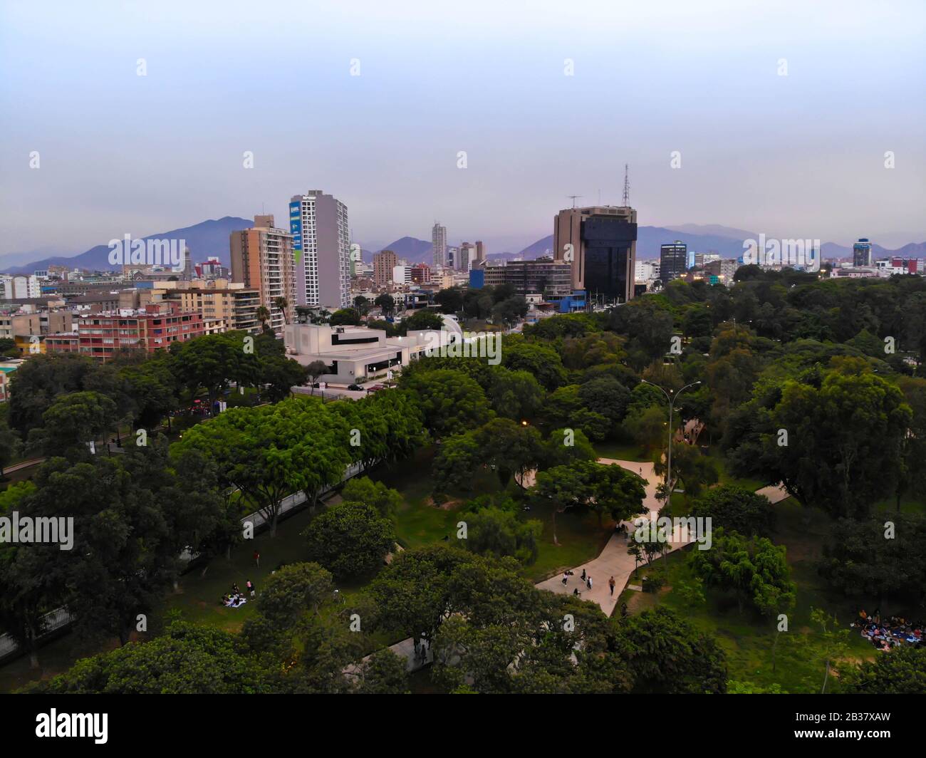 Jesus maria district of the Peruvian captial Lima, photo taken with ...