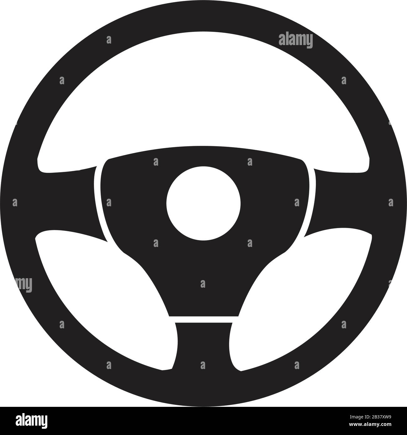 Steering wheel icon template black color editable. Steering wheel icon ...
