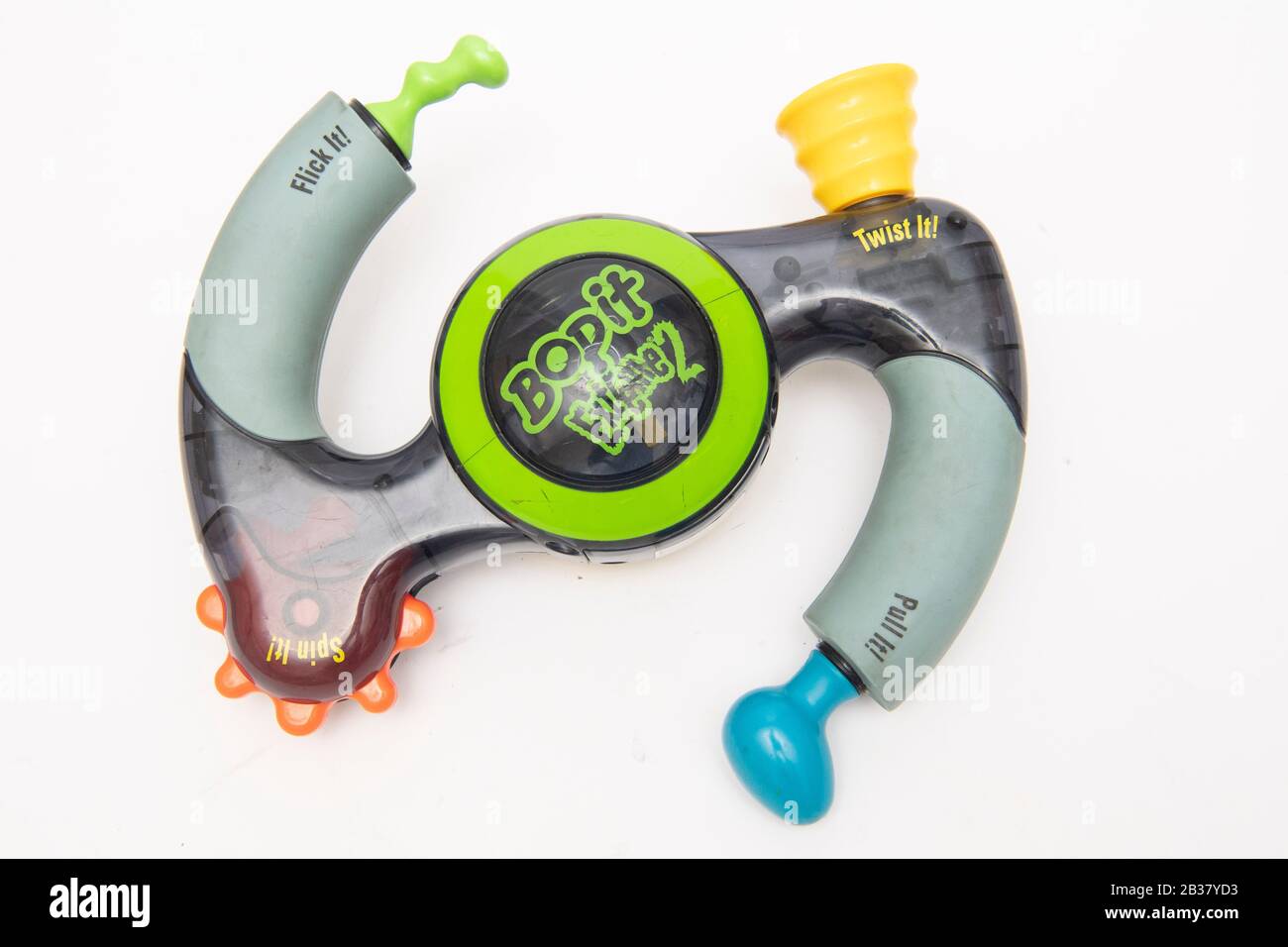Hasbro Bop It Extreme 2 Handheld Retro Game Stock Photo - Alamy