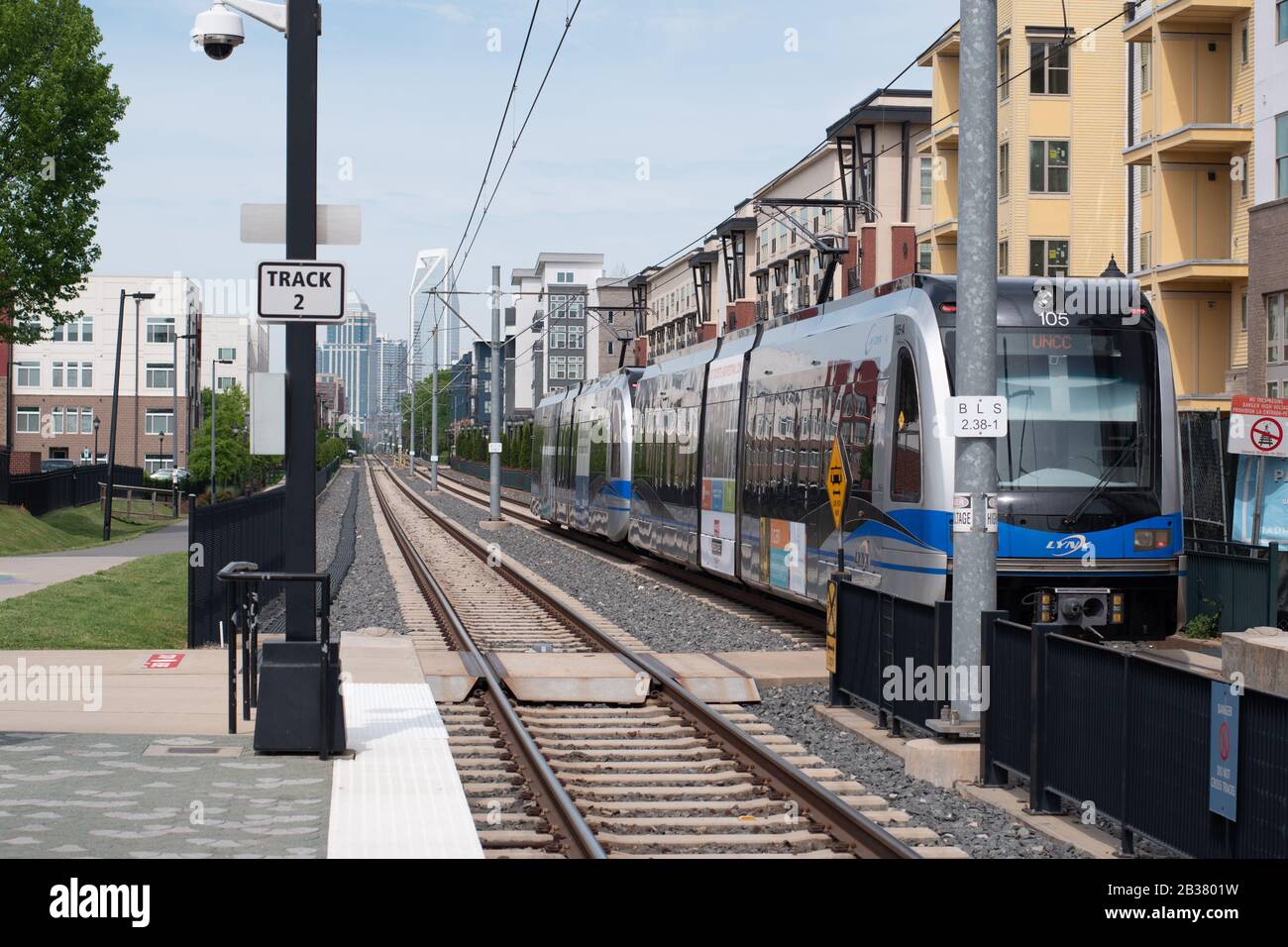 Light rail charlotte High Resolution Stock Photography and Images - Alamy