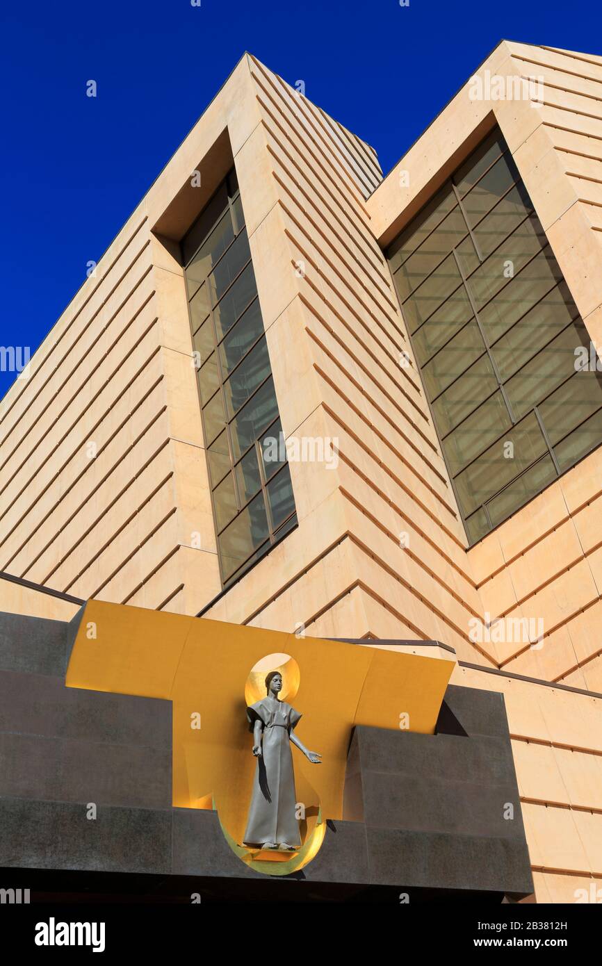 Cathedral of Our Lady of the Angels, Los Angeles, California, USA Stock ...