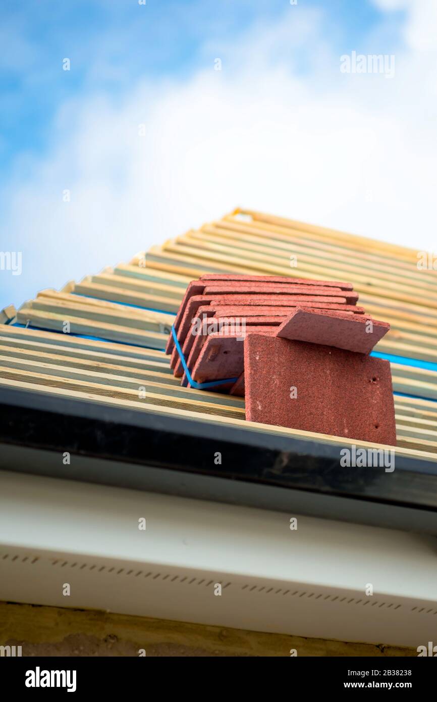 Orange rooftiles hi-res stock photography and images - Alamy