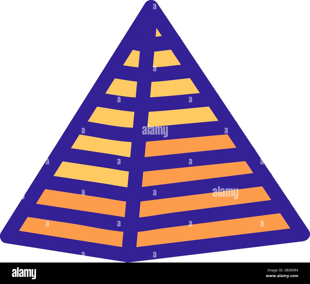 Moscow pyramid Stock Vector Images - Alamy