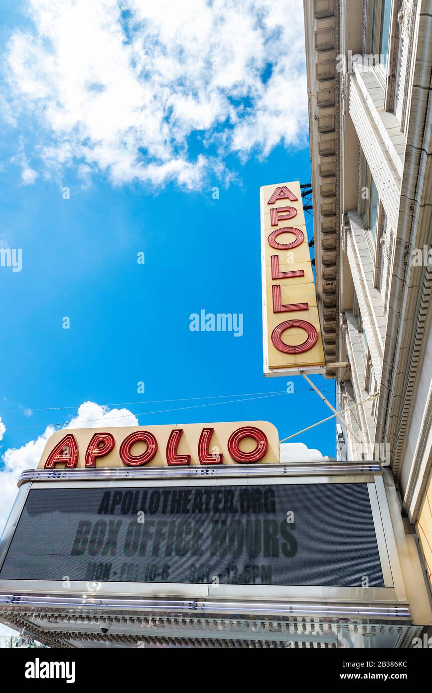Nyc harlem apollo theater hi-res stock photography and images - Alamy
