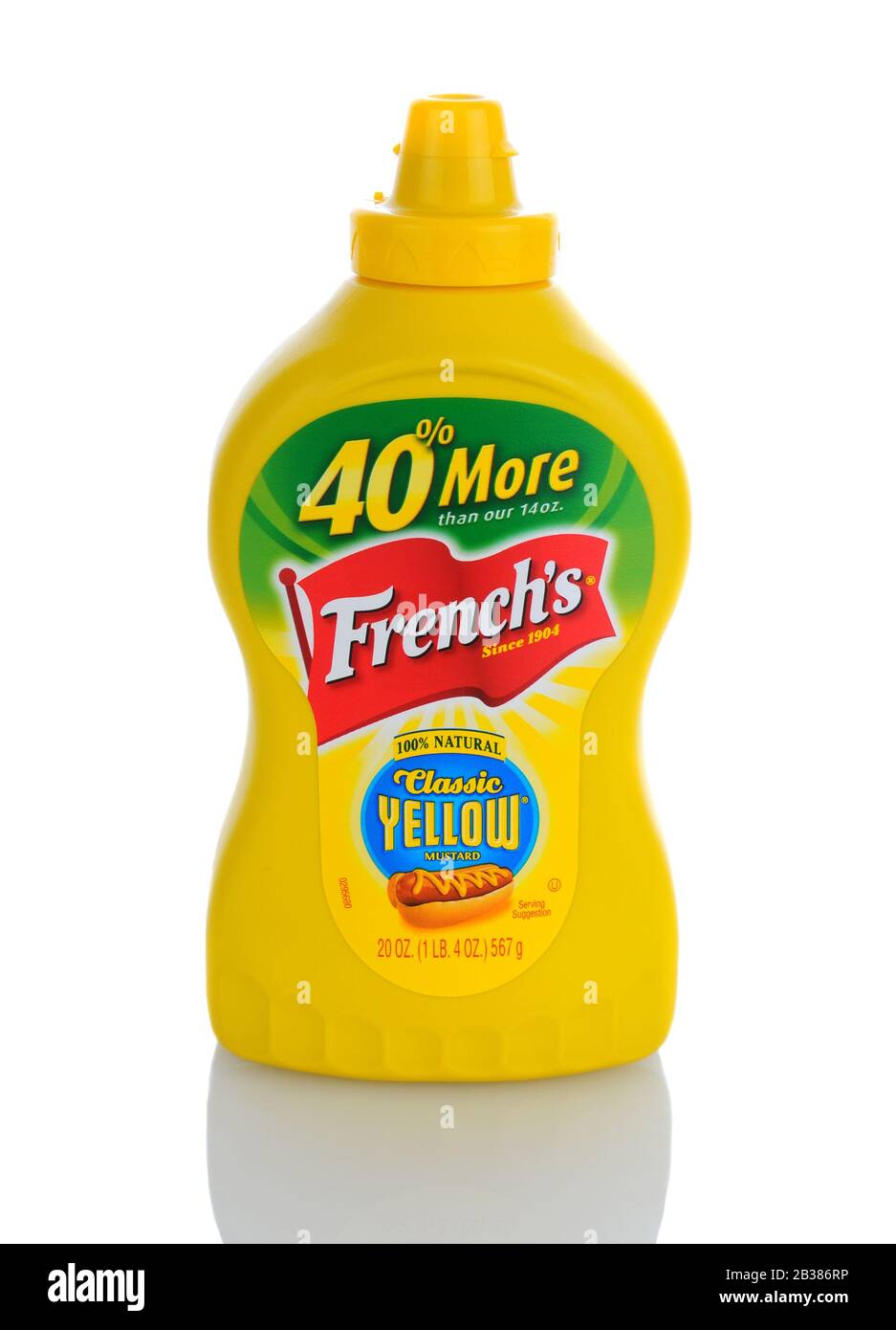 IRVINE, CA - January 11, 2013: A 20oz. bottle of French's Classic ...