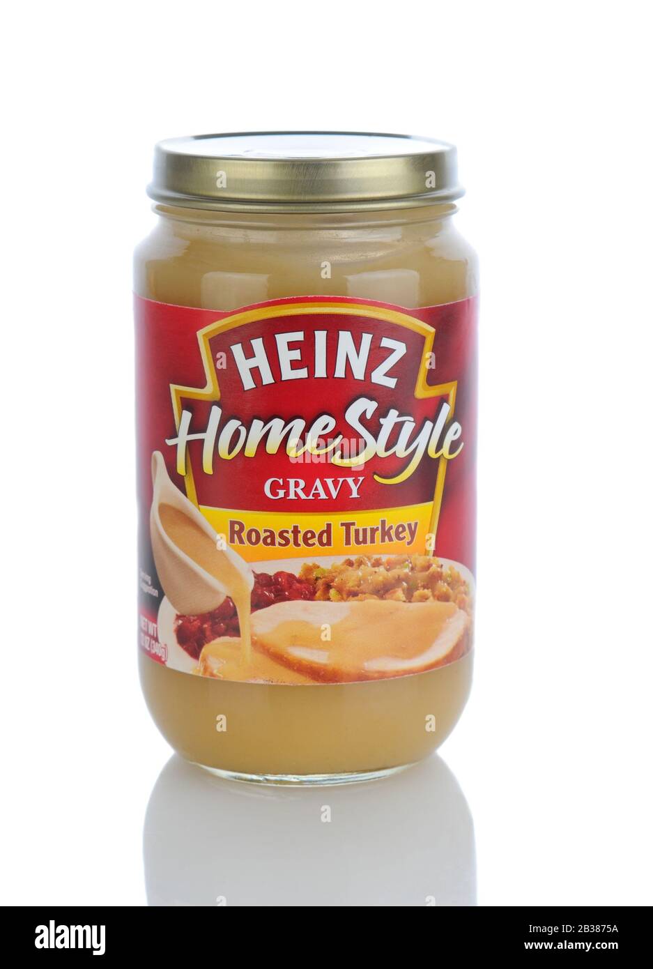 IRVINE, CA - January 11, 2013: A jar of Heinz Homestyle Roasted Turkey ...