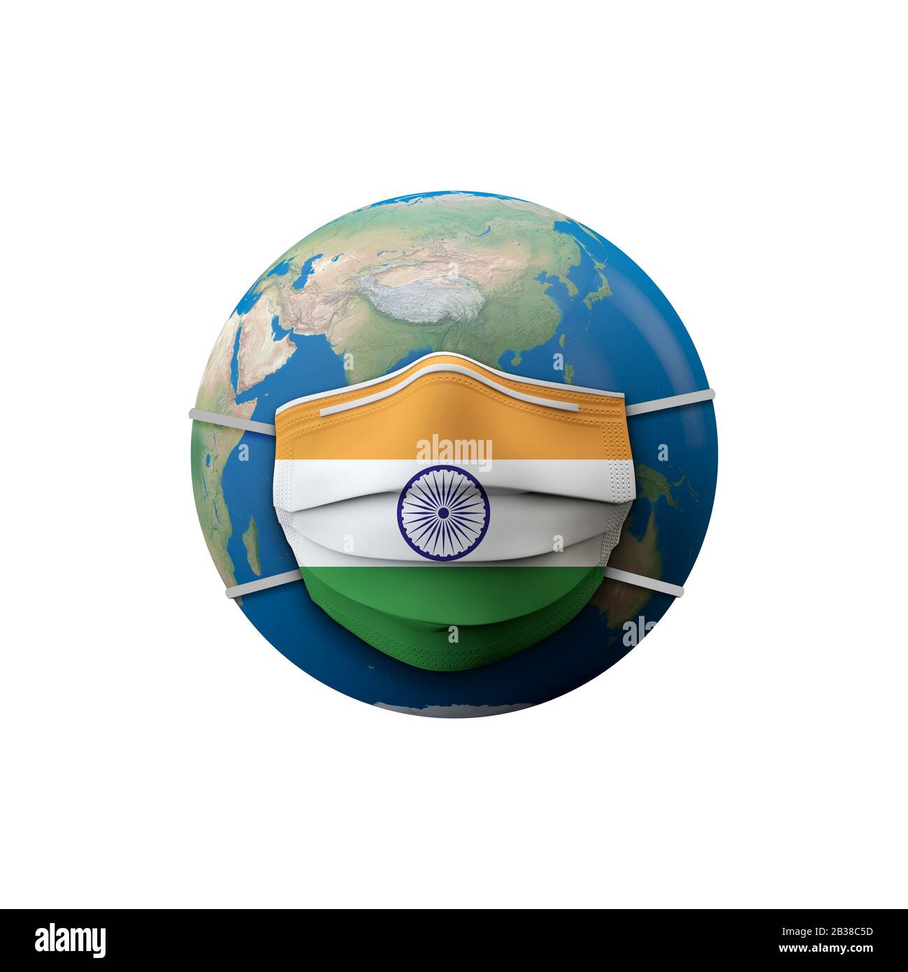 Indian flag mask hi-res stock photography and images - Alamy