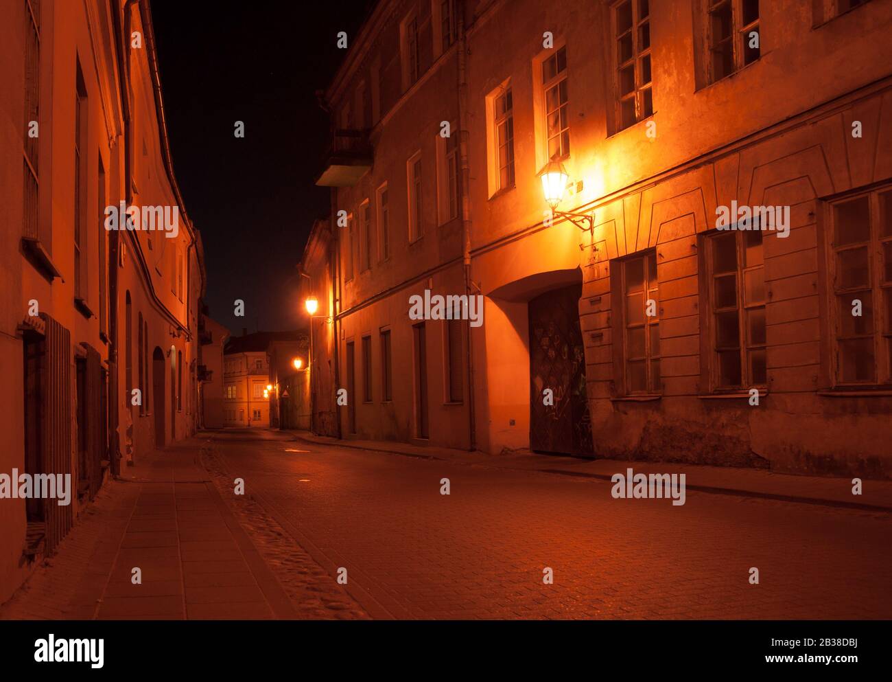 Night lithuania hi-res stock photography and images - Alamy