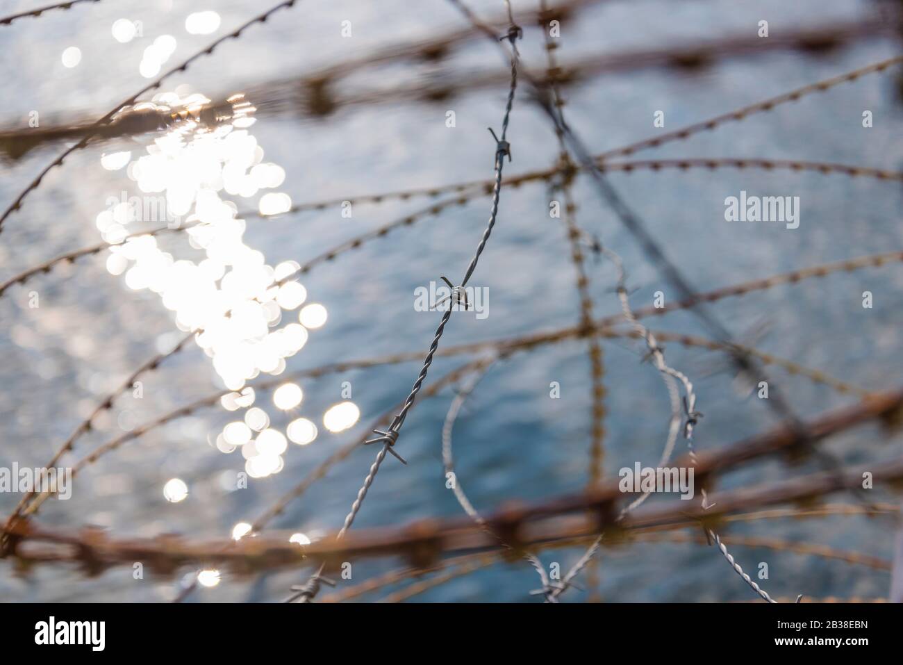 Nato Barbed Wire High Resolution Stock Photography and Images - Alamy