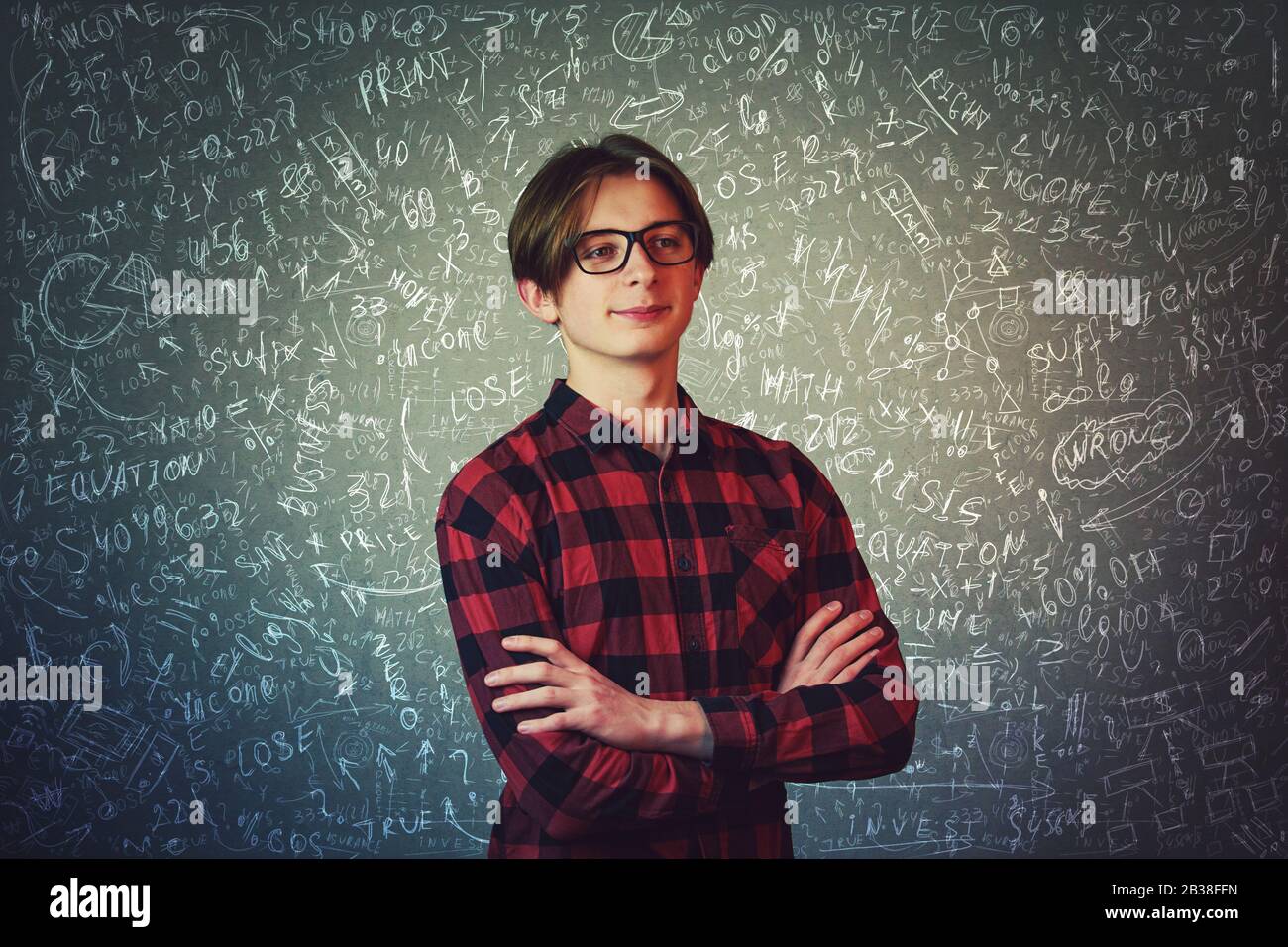 Nerd formula hi-res stock photography and images - Alamy