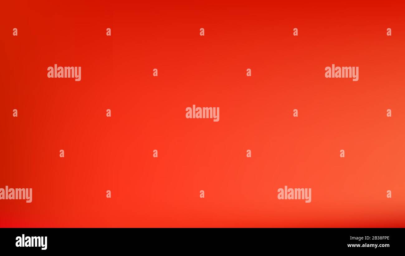 Vermilion colored abstract gradient mesh Background. Easy to edit clean ...