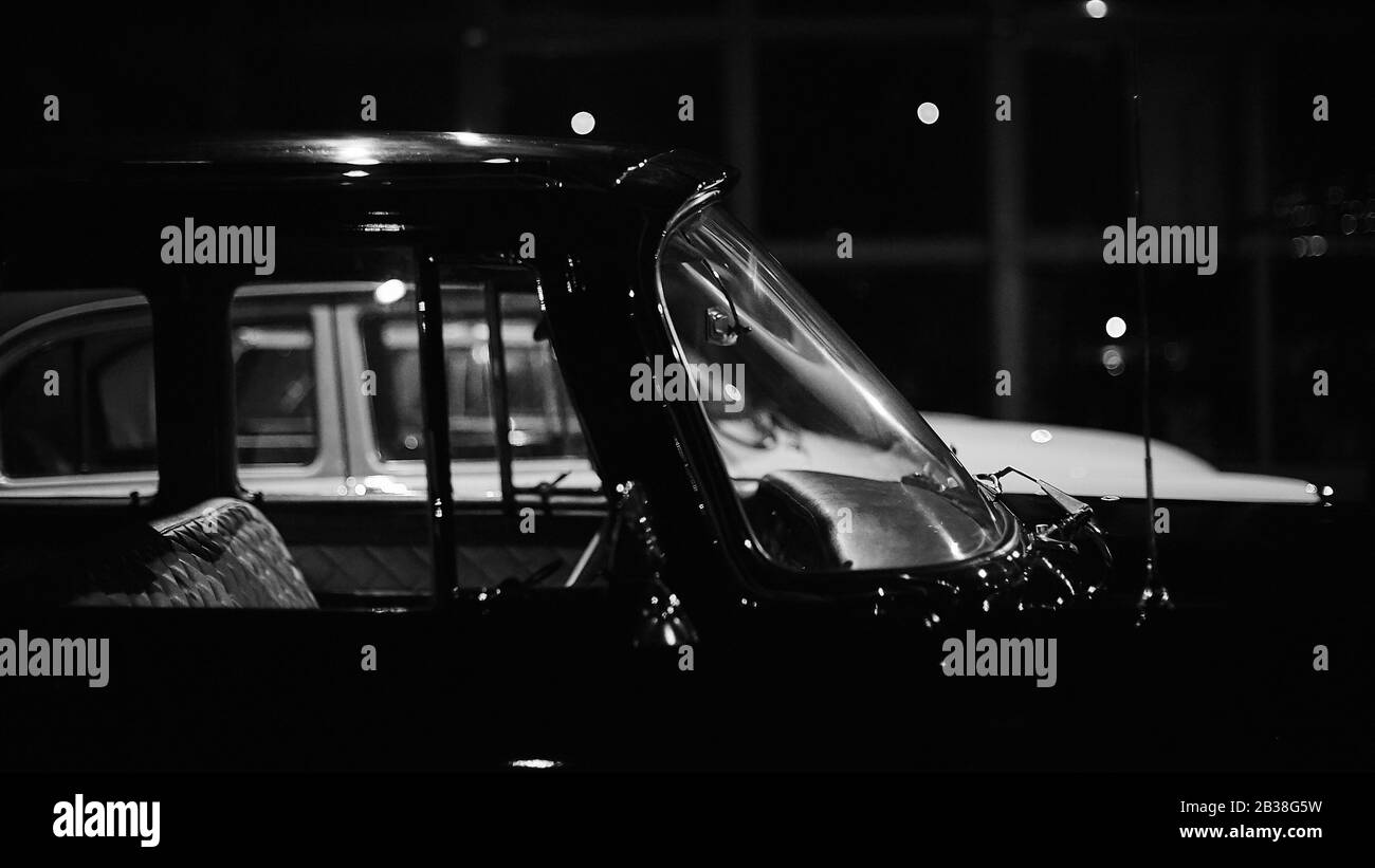 Retro soviet car Black and White Stock Photos & Images - Alamy