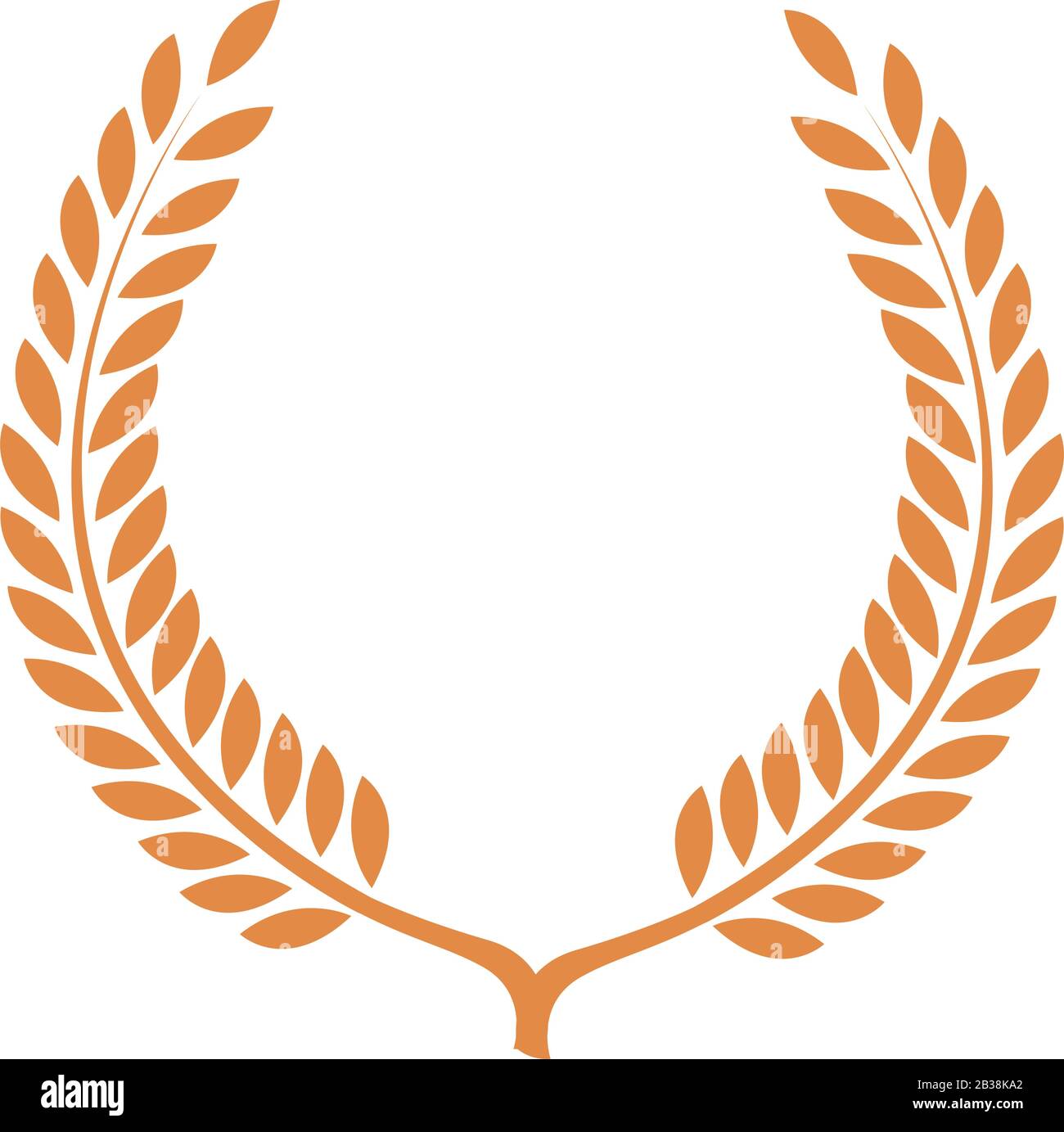 Wheat Wreath Vector