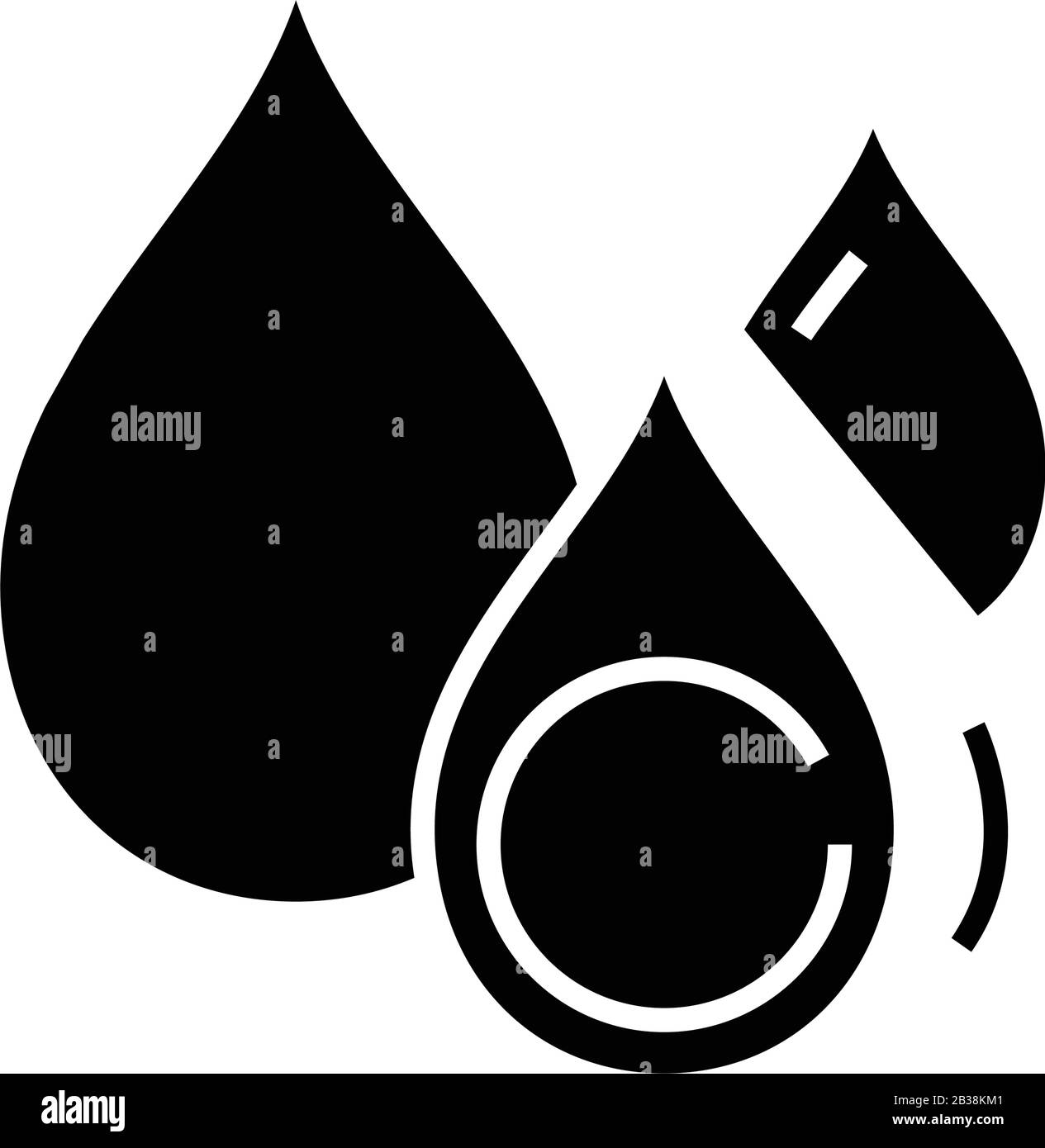 Oil sales black icon, concept illustration, vector flat symbol, glyph ...