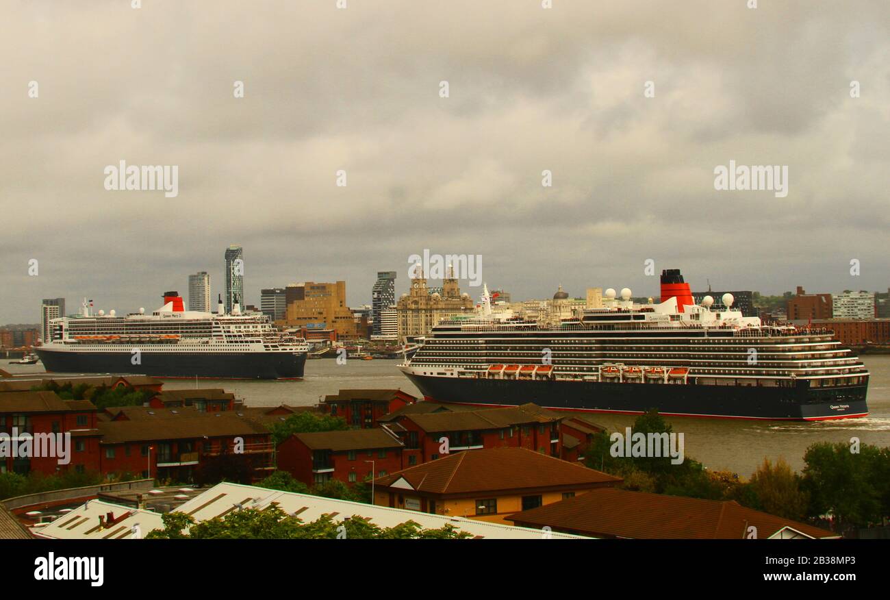 Liverpool,Uk Three Queens in Liverpool credit Ian Fairbrother/Alamy ...