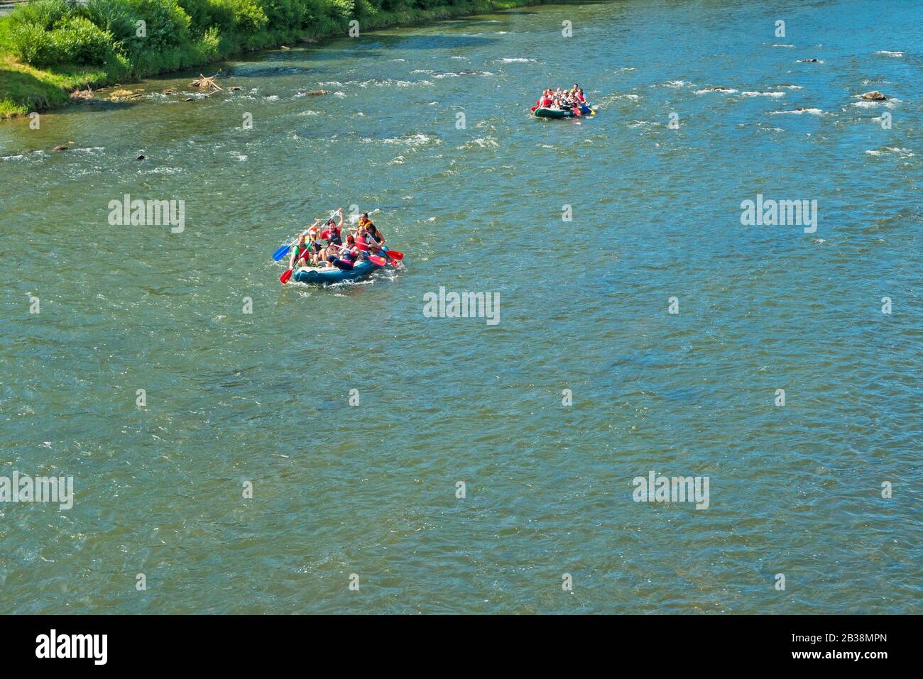 Rafting dunajec river hi-res stock photography and images - Alamy