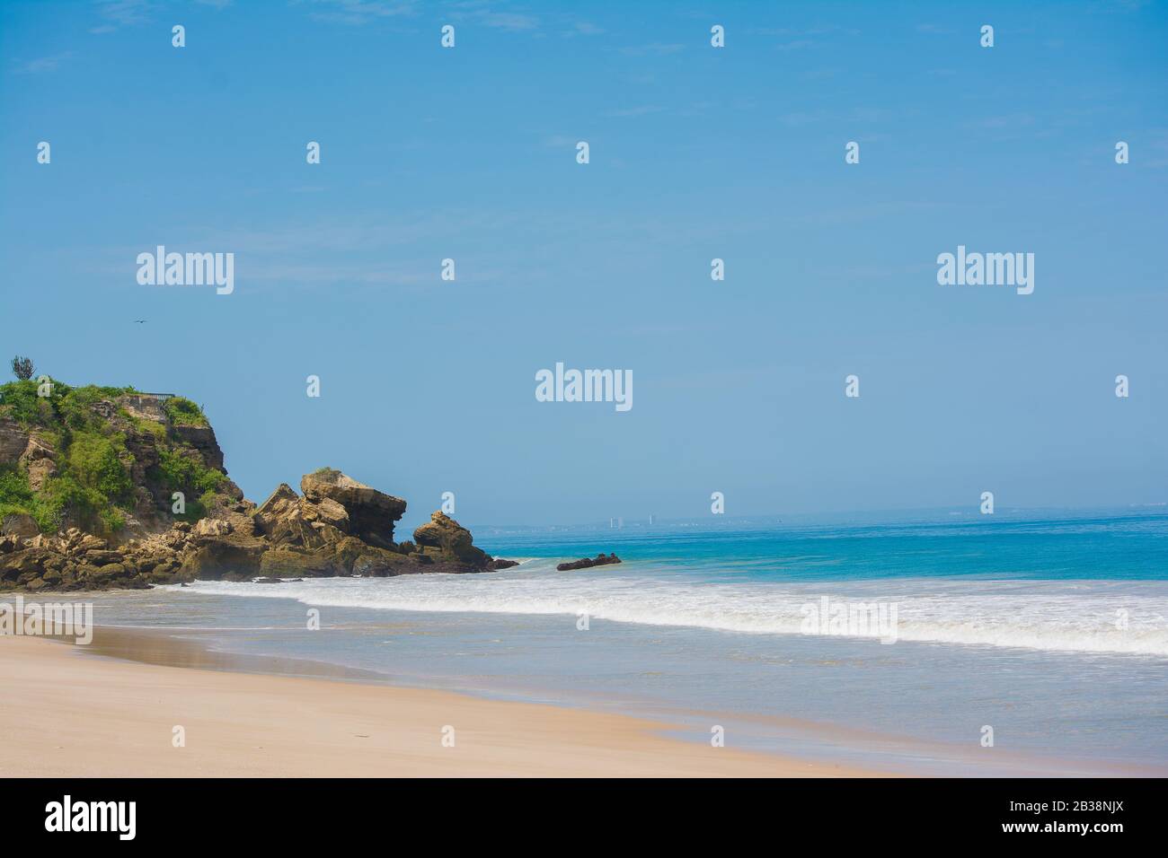 Lovely seascape of Playa Rosada, Ecuador Stock Photo - Alamy
